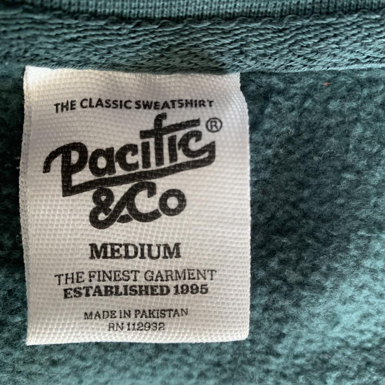 Pacific and Co. Women's Green Sweatshirt | Depop