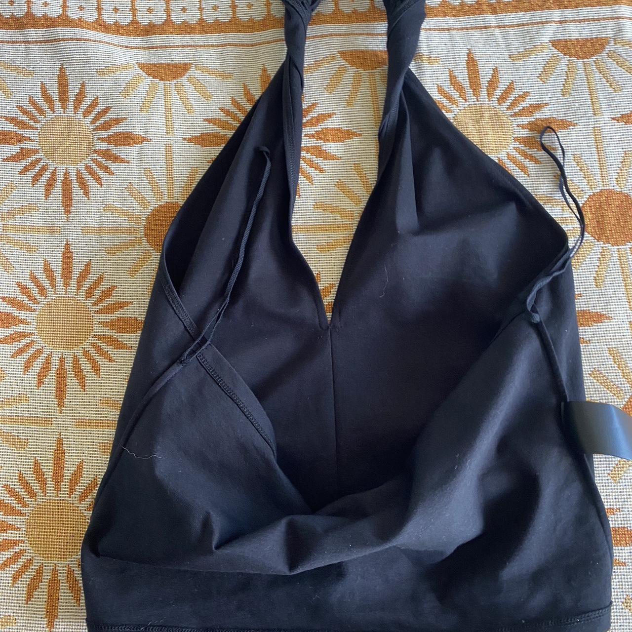 Black Cos halter neck top in a size small. New and... - Depop