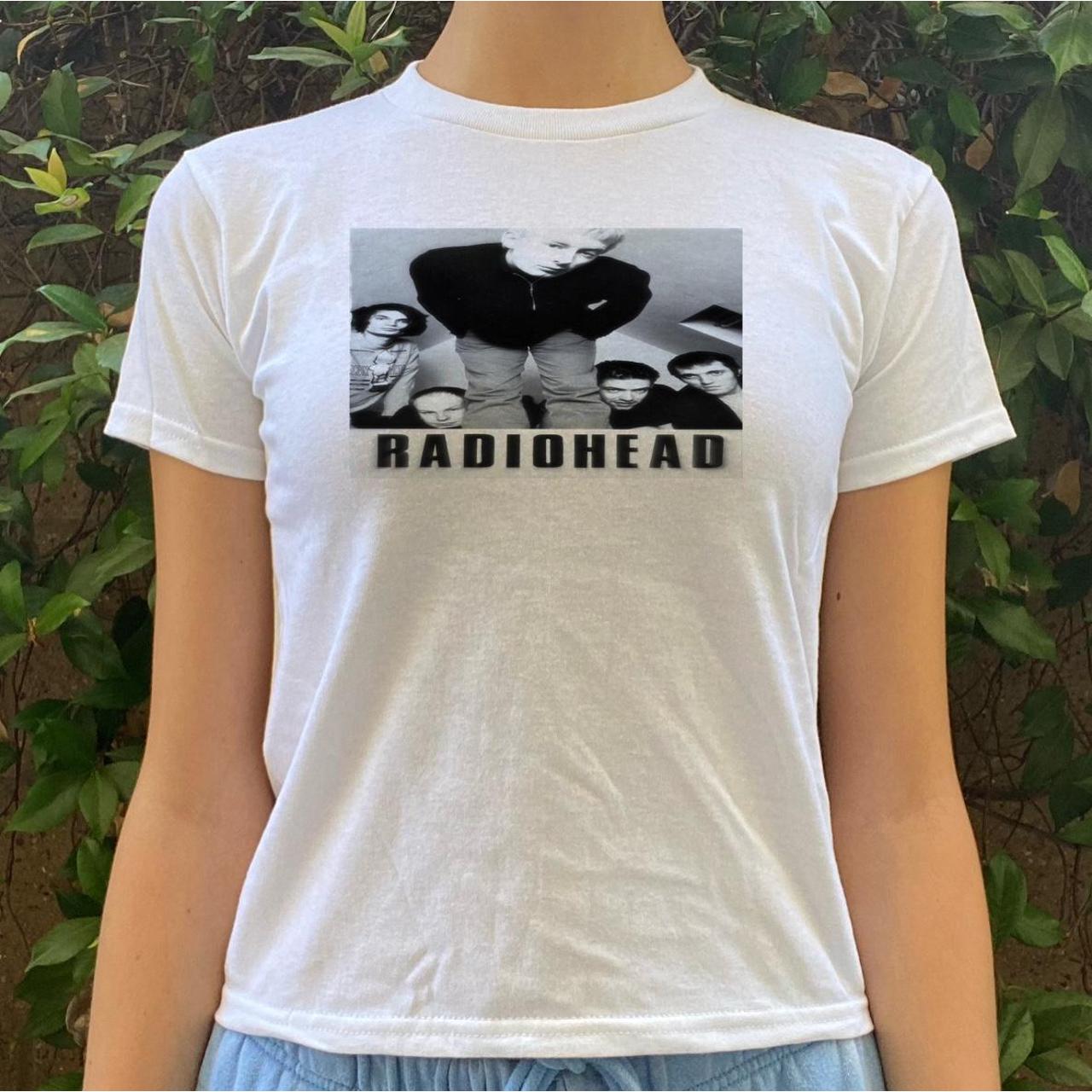 💓super cute Radiohead baby tee💓 -price is... - Depop