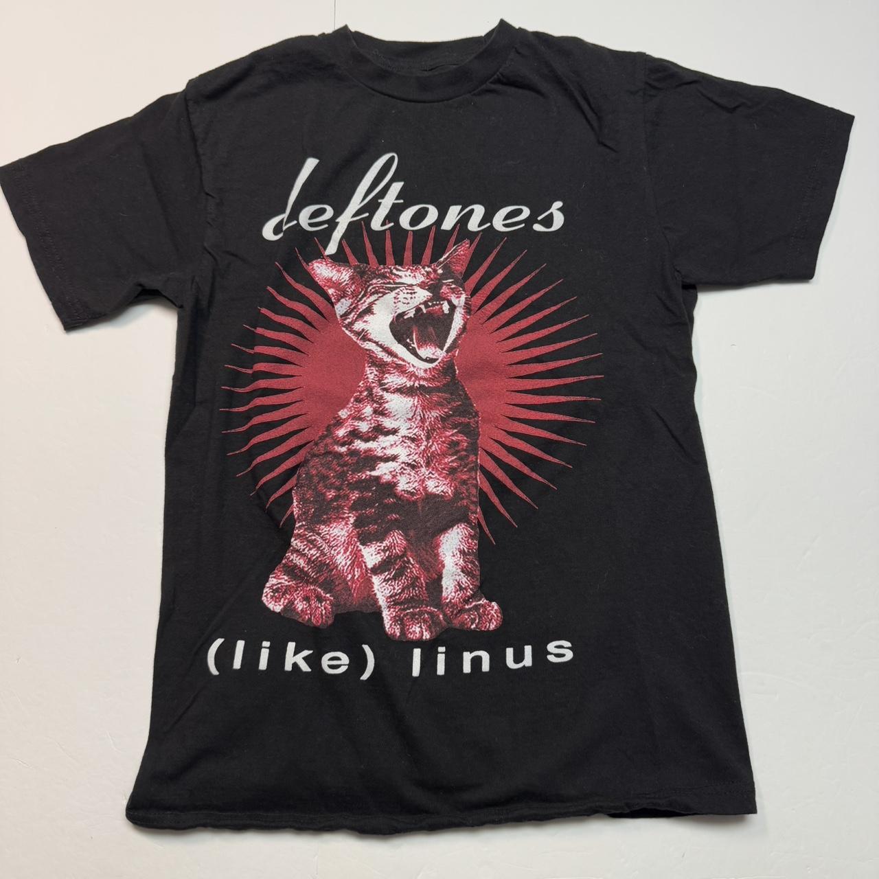 Women's Deftones "Like Linus" fitted tee. 100%... | Depop