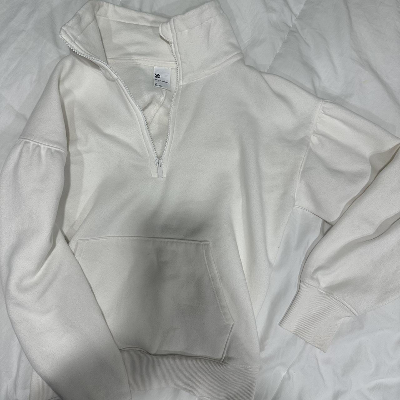 🤍all in motion zip up - target all in motion zip up... - Depop