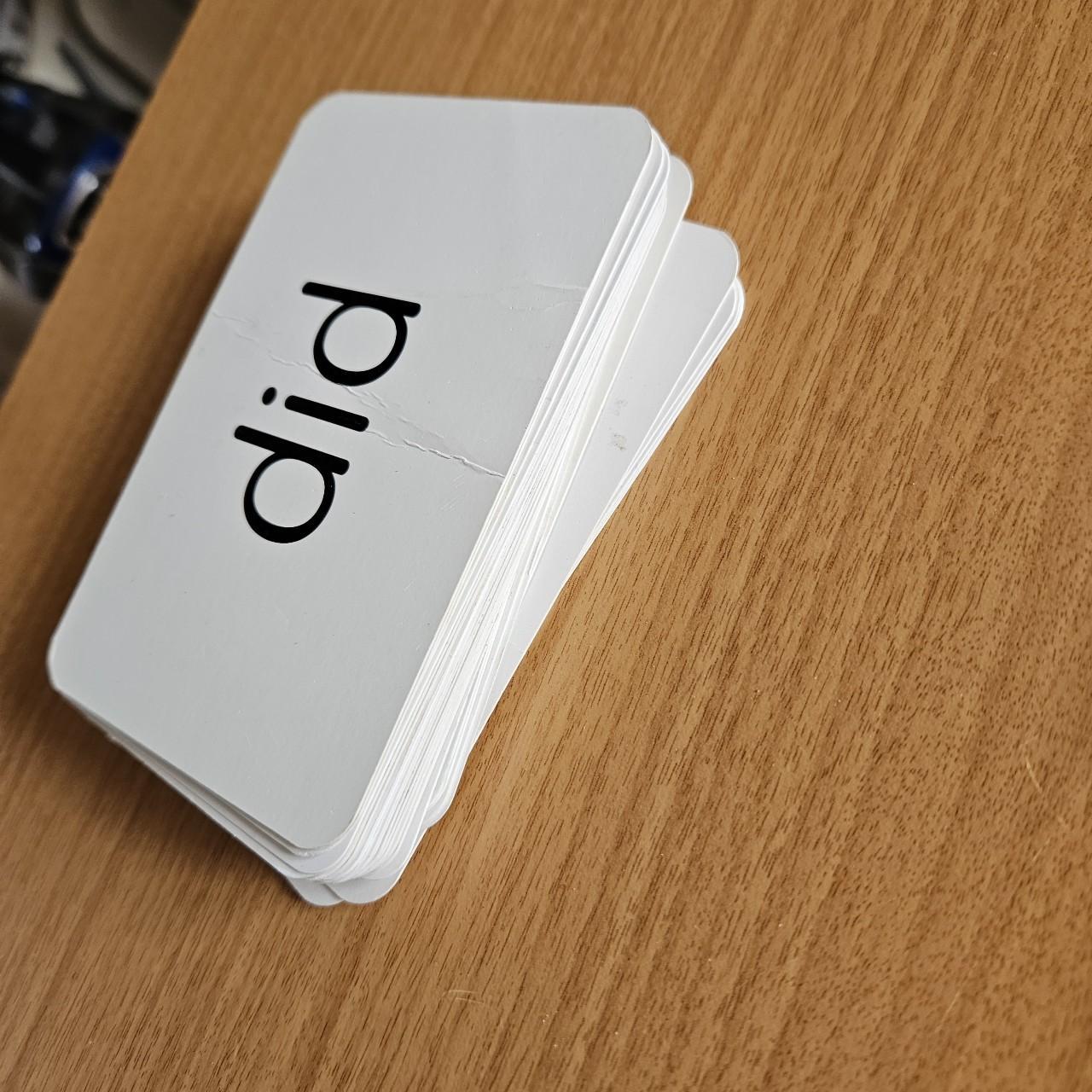 Word cards Random selection of flashcards... - Depop