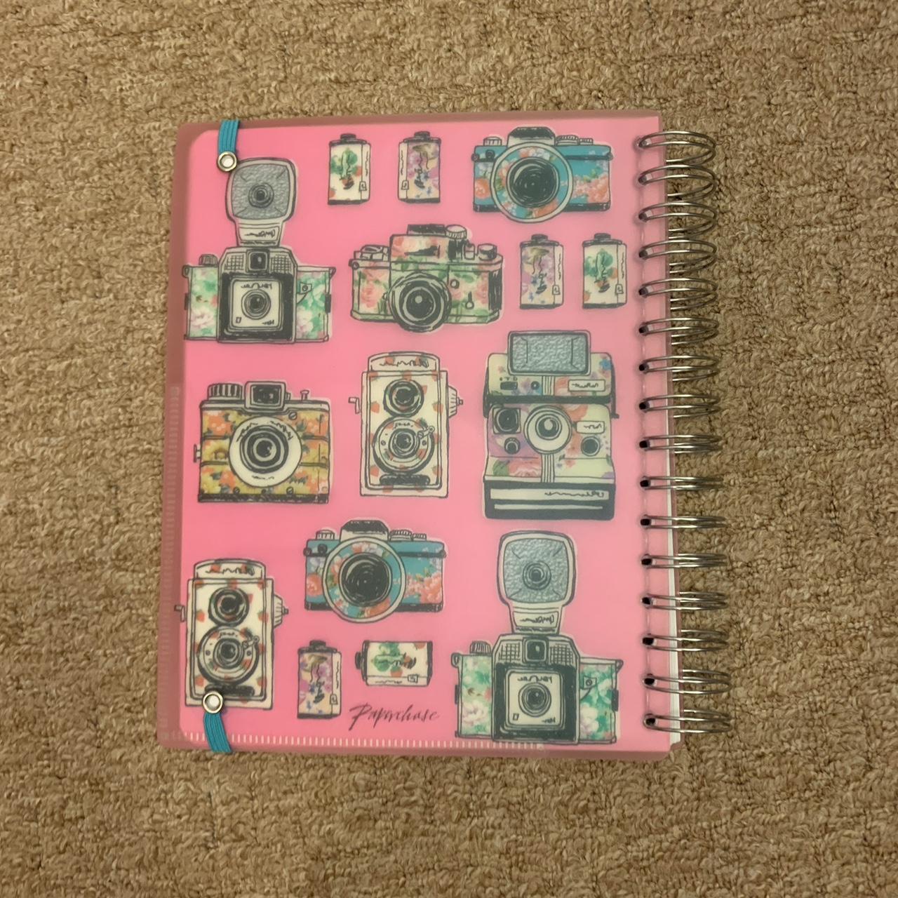 paperchase ‘camera’ notebook - lined pages -... - Depop