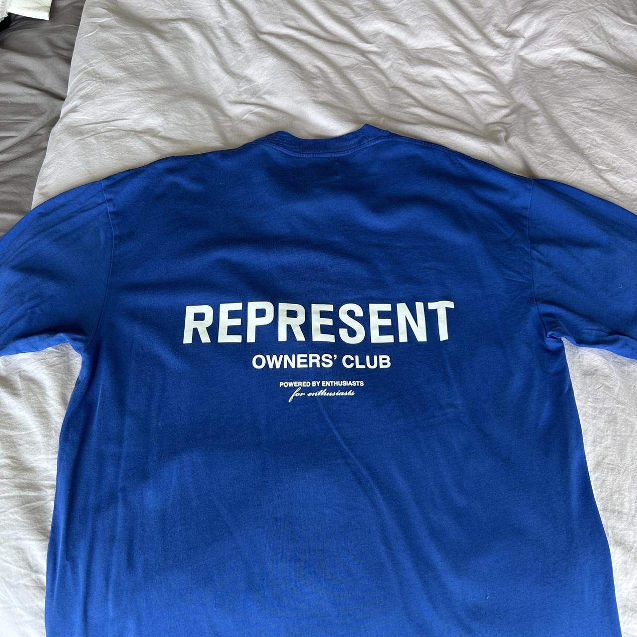 Represent Owners Club Cobalt Blue Condition - Like... - Depop