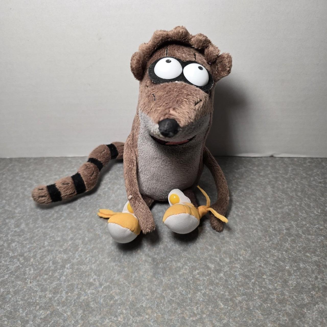 Cartoon Network Regular Show Rigby Racoon 7"... | Depop