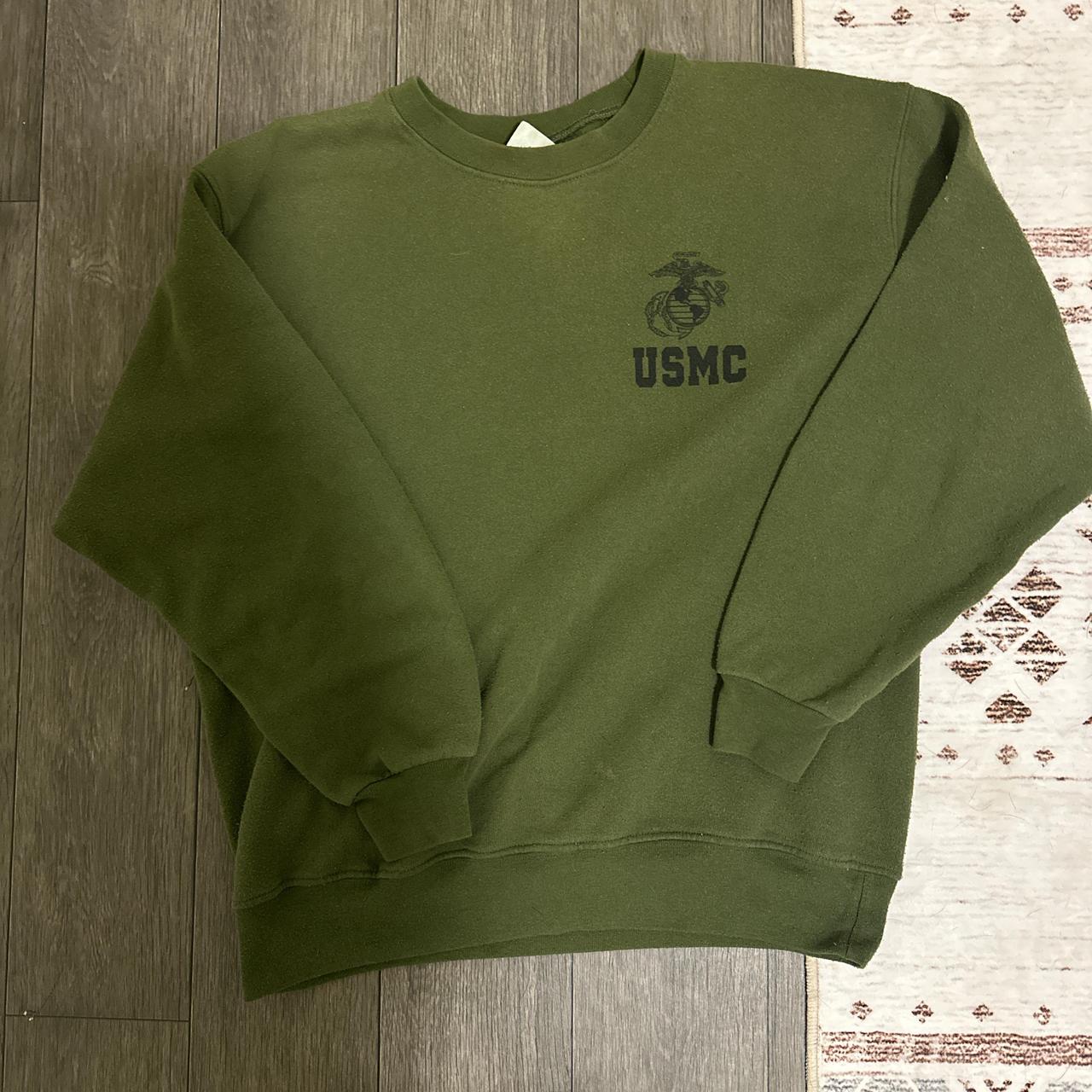USMC crew neck, some pilling - Depop