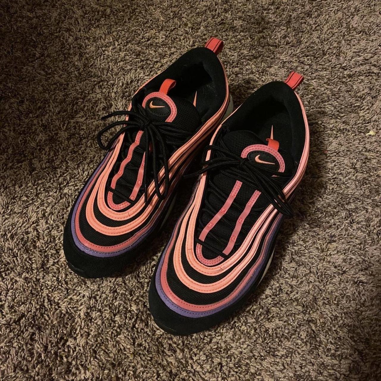 Air Max 97 Sunset Great condition cool colorway.... - Depop
