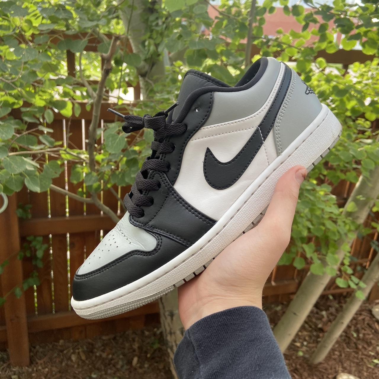 Nike Air Jordan 1 Low ‘shadow toe’ Size - 9... - Depop