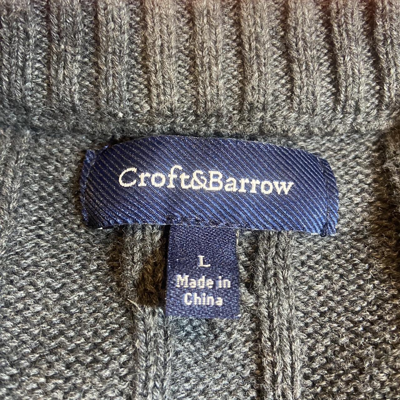 Knitted Crafts & Barrows Wool Crewneck Size - mens... - Depop