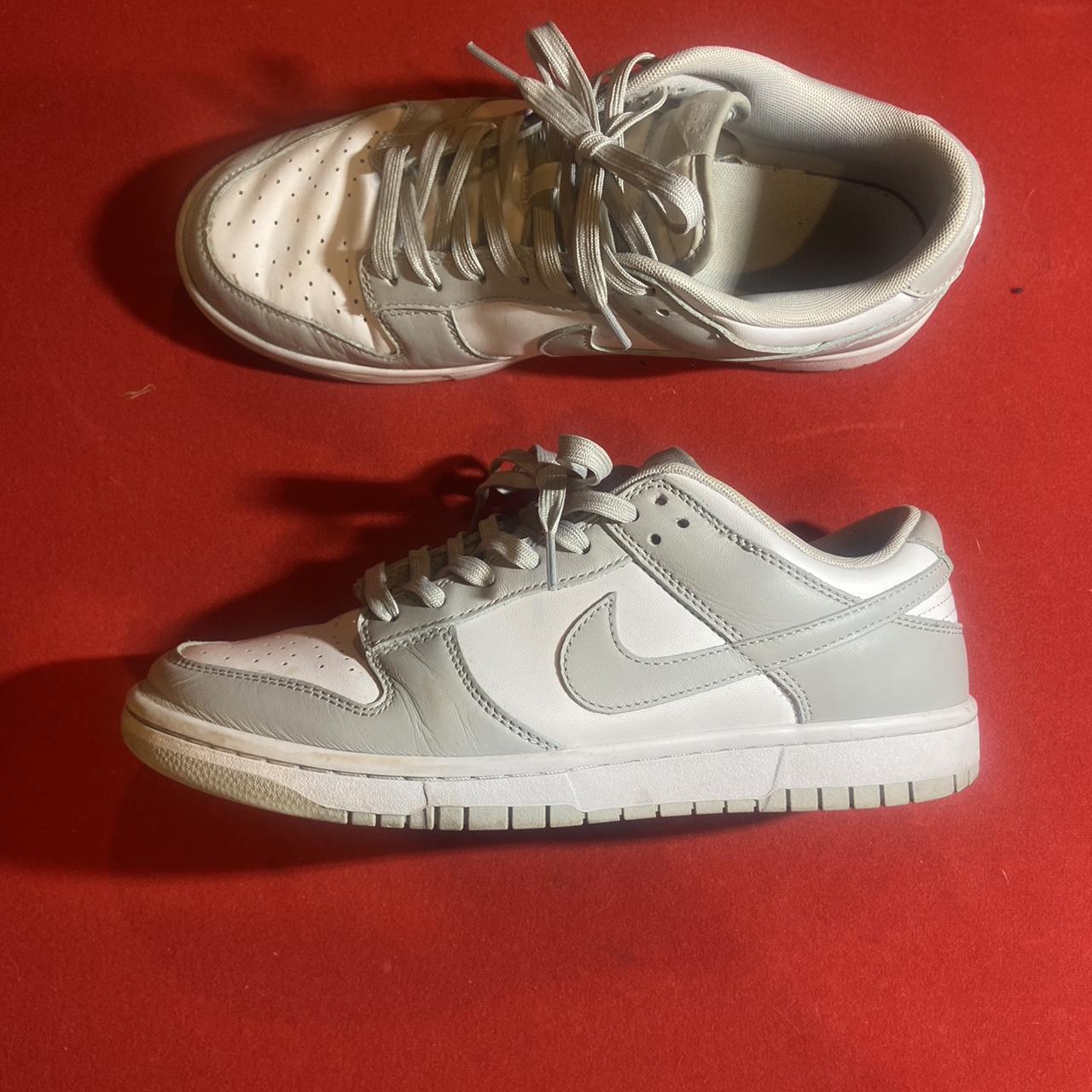 Nike Dunk Low ‘Gray Fog’ Size - Mens 9.5 Brand -... - Depop