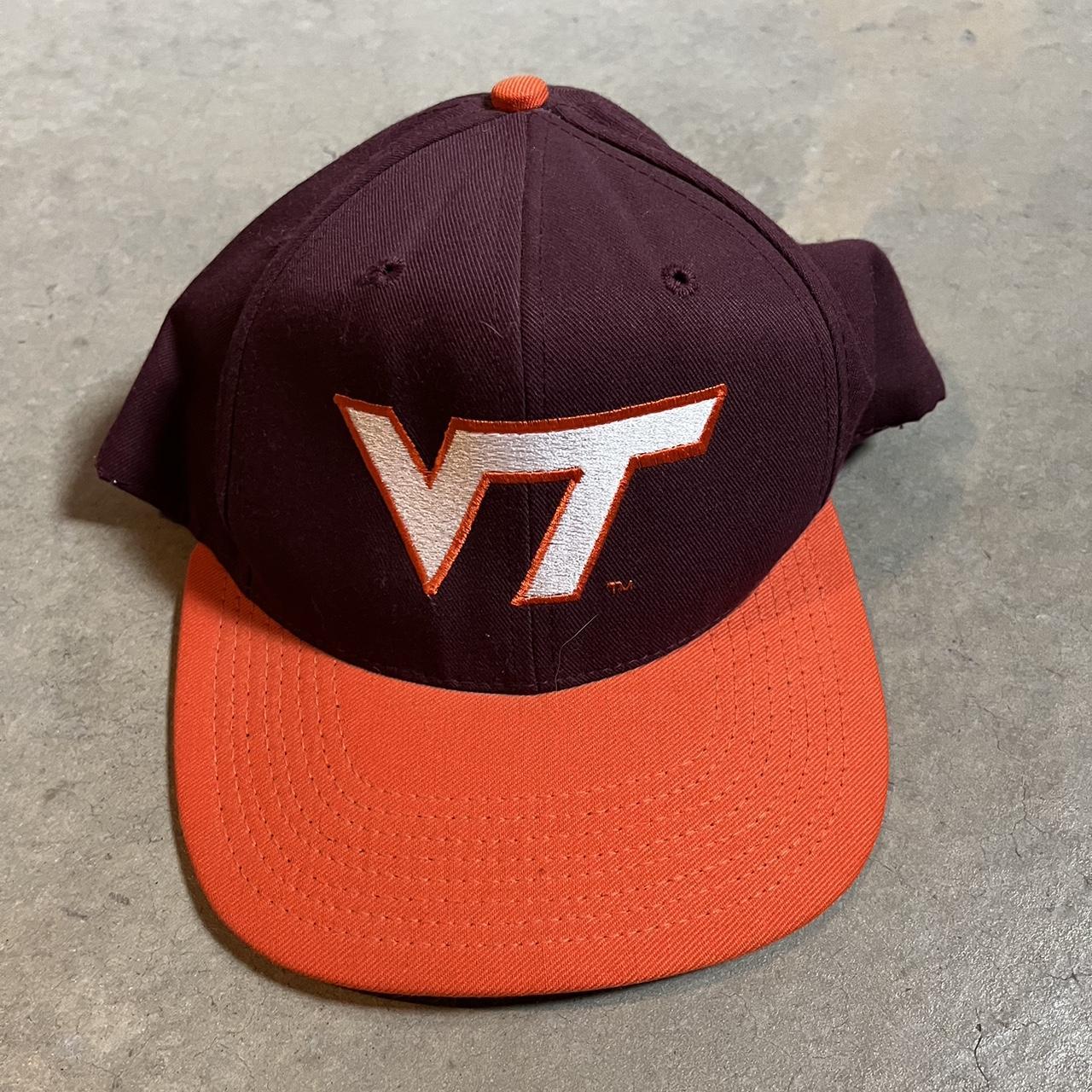 Vintage 90s Virginia Tech Hat - Depop