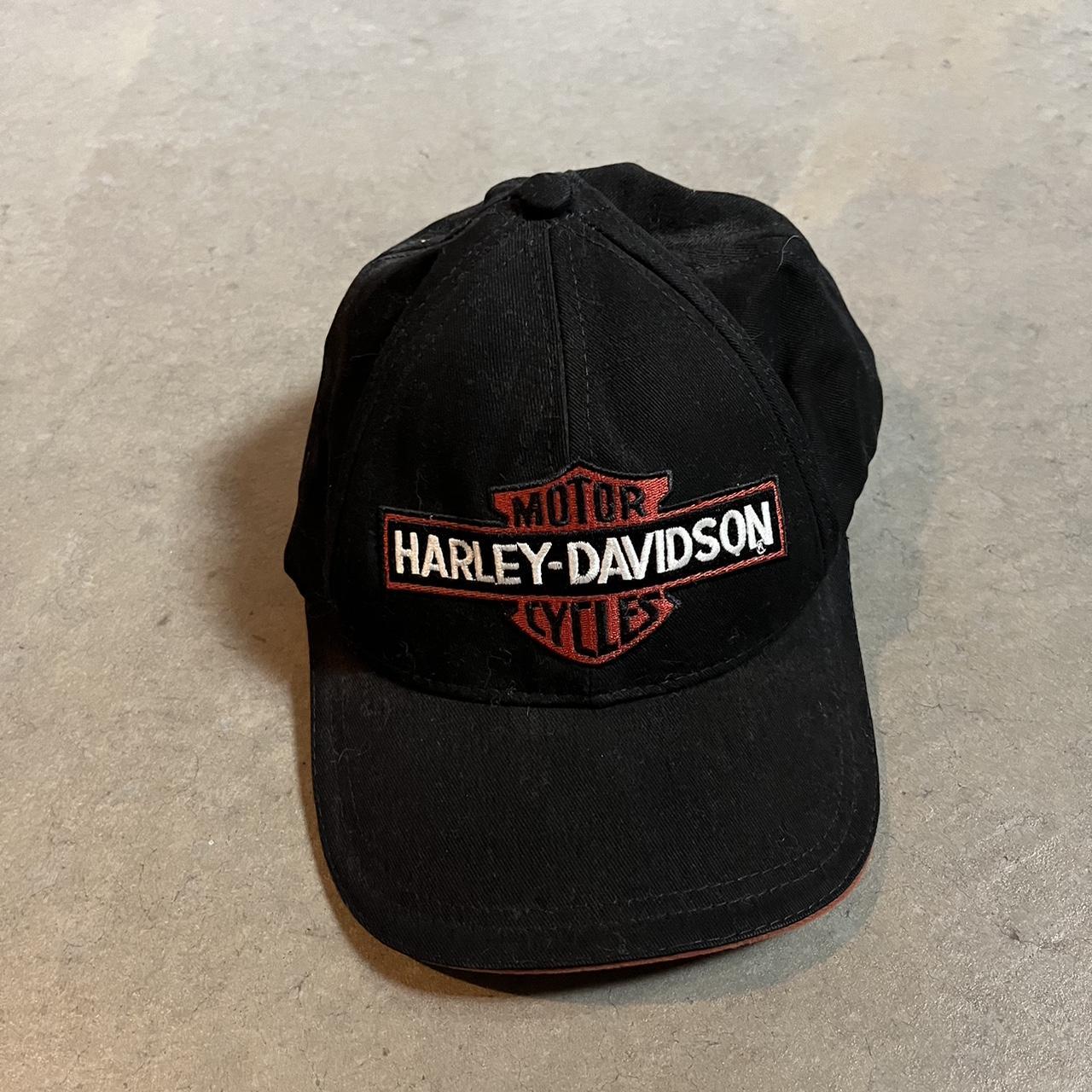 Harley Davidson Snapback Hat - Depop
