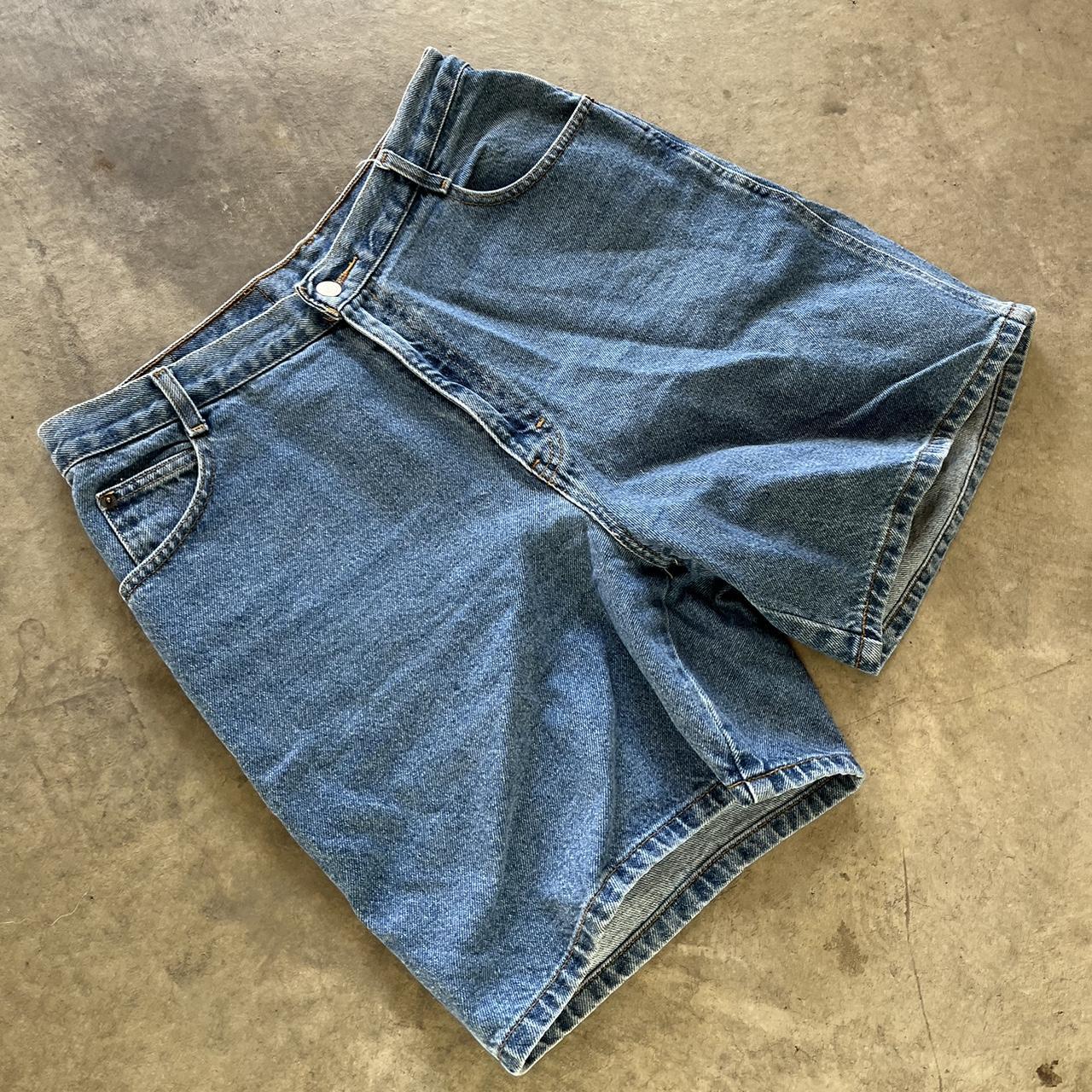 GIANT Brand Jorts Brand - Giant Colors - Blue and... - Depop