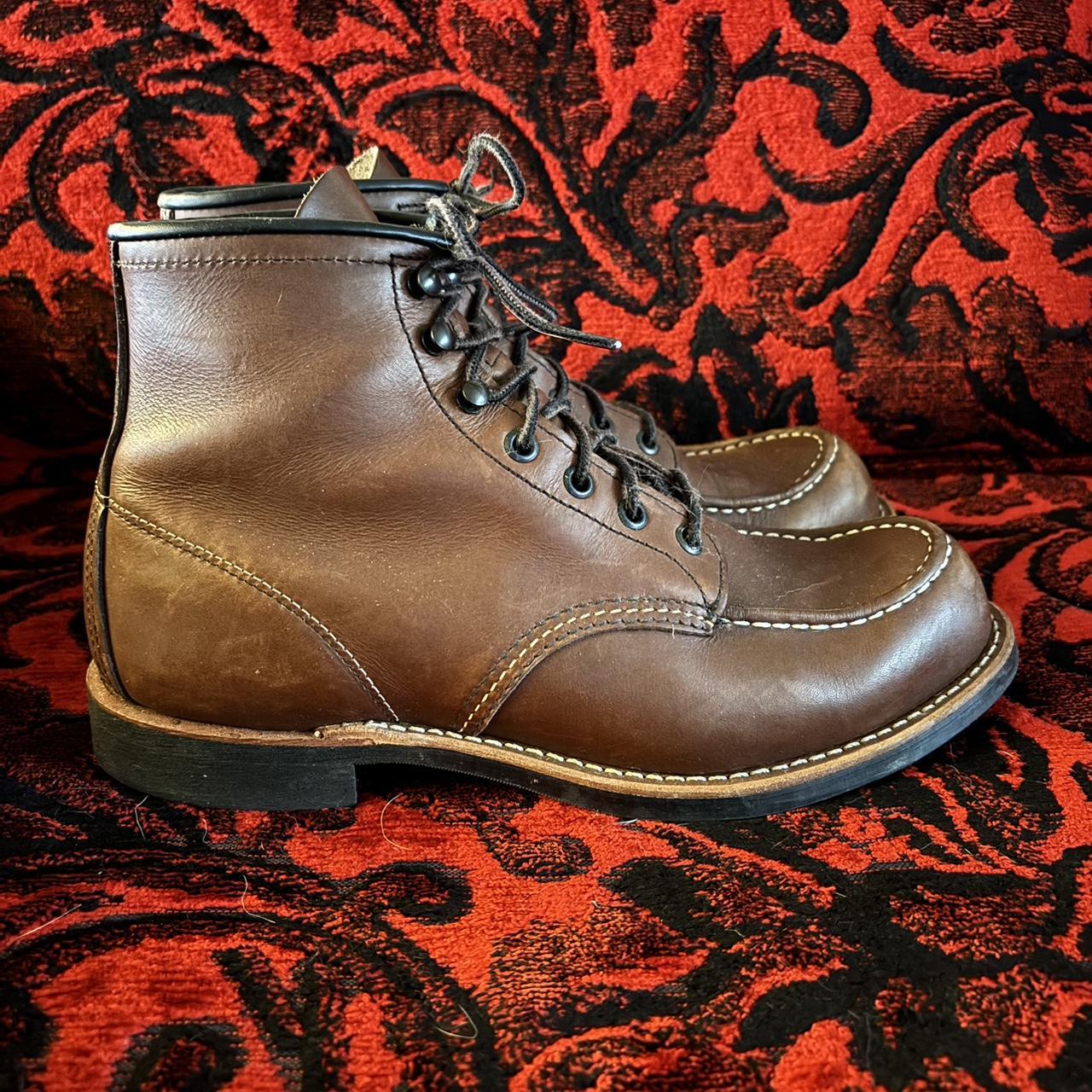 Red Wing Heritage Cooper Moc Size 8.5D -Red Wing... - Depop