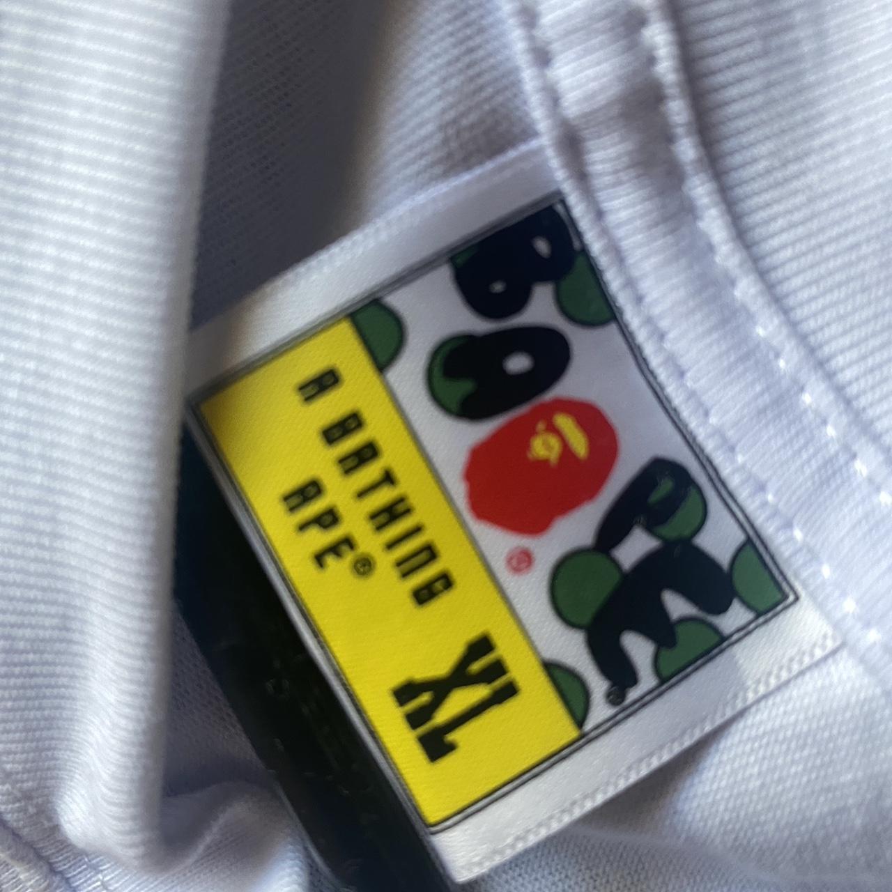 Bape E.T shirt Tag says xl fits like a L Worn once - Depop