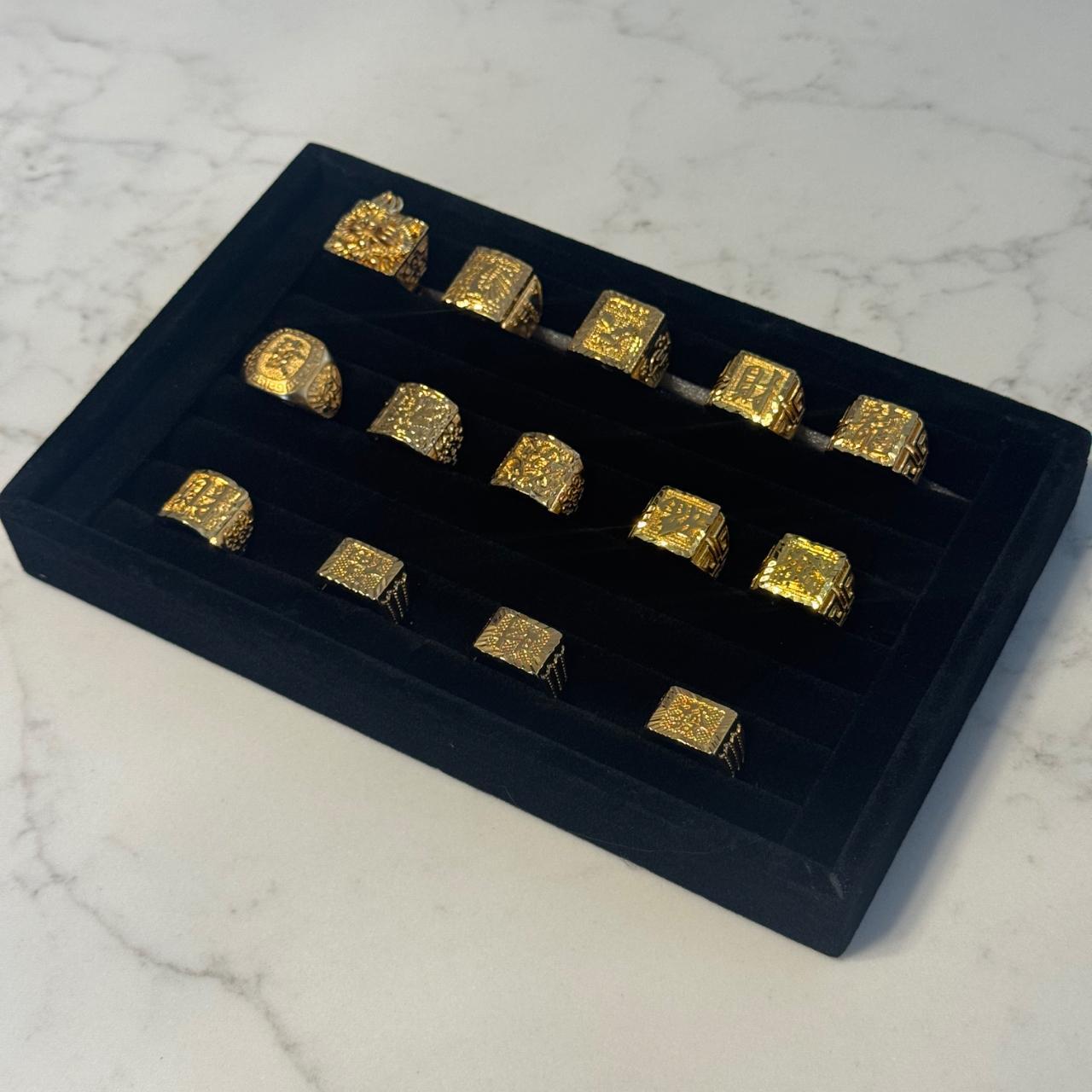 24k Gold Vietnamese Style Rings Real 24k Gold... | Depop