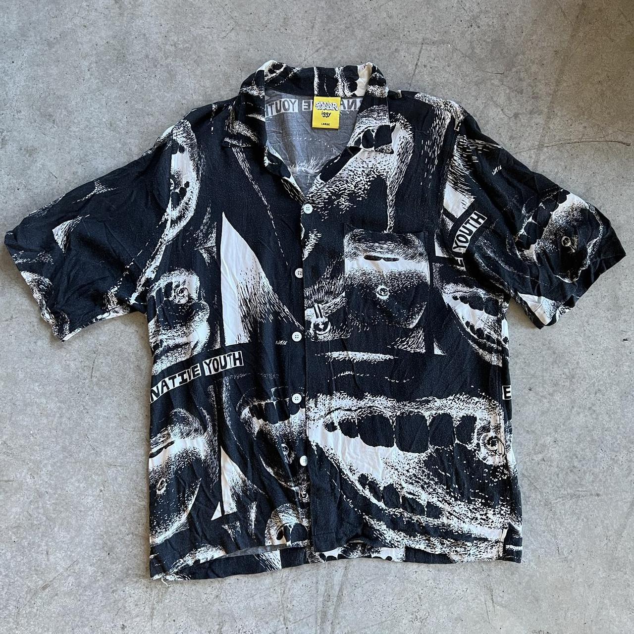 POLAR SKATE CO IGGY BUTTON UP - Depop