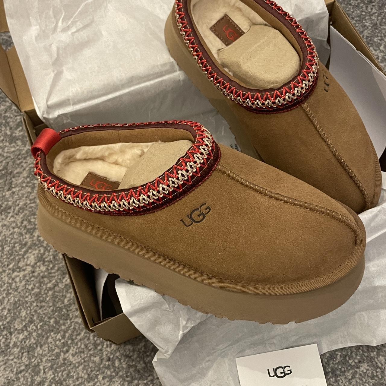 UGG Tazz platforms chestnut brown size uk3 Brand new... - Depop