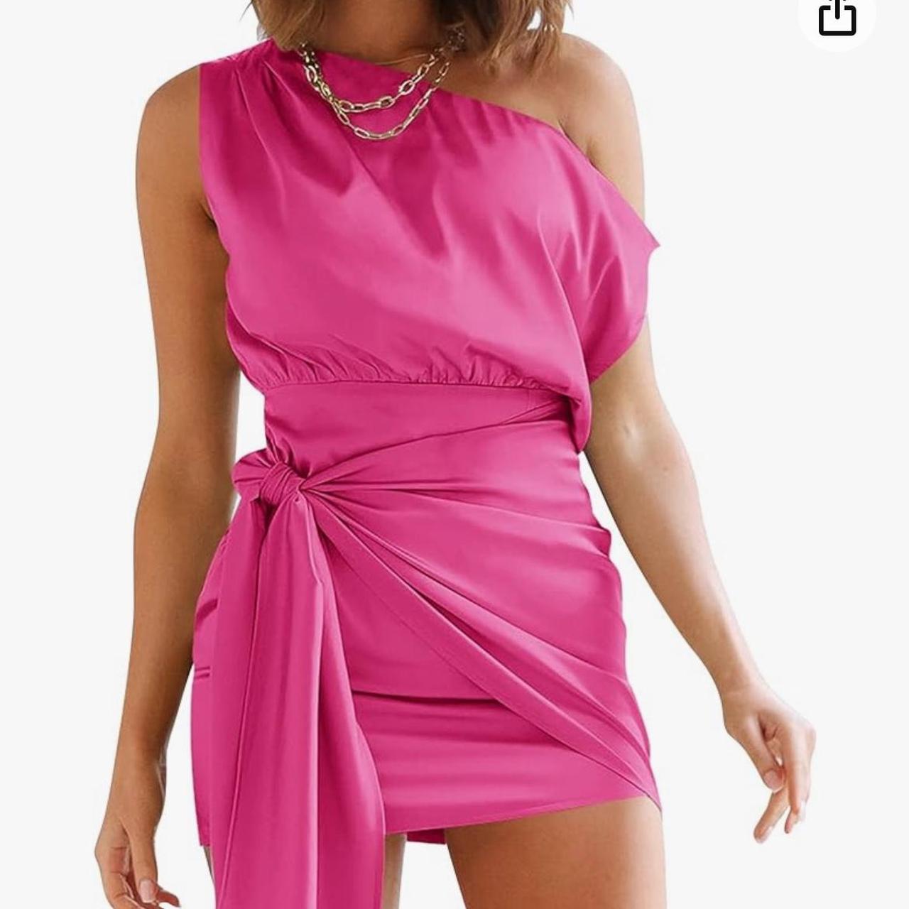 Small Pink Dress So cute on Worn Once - Depop