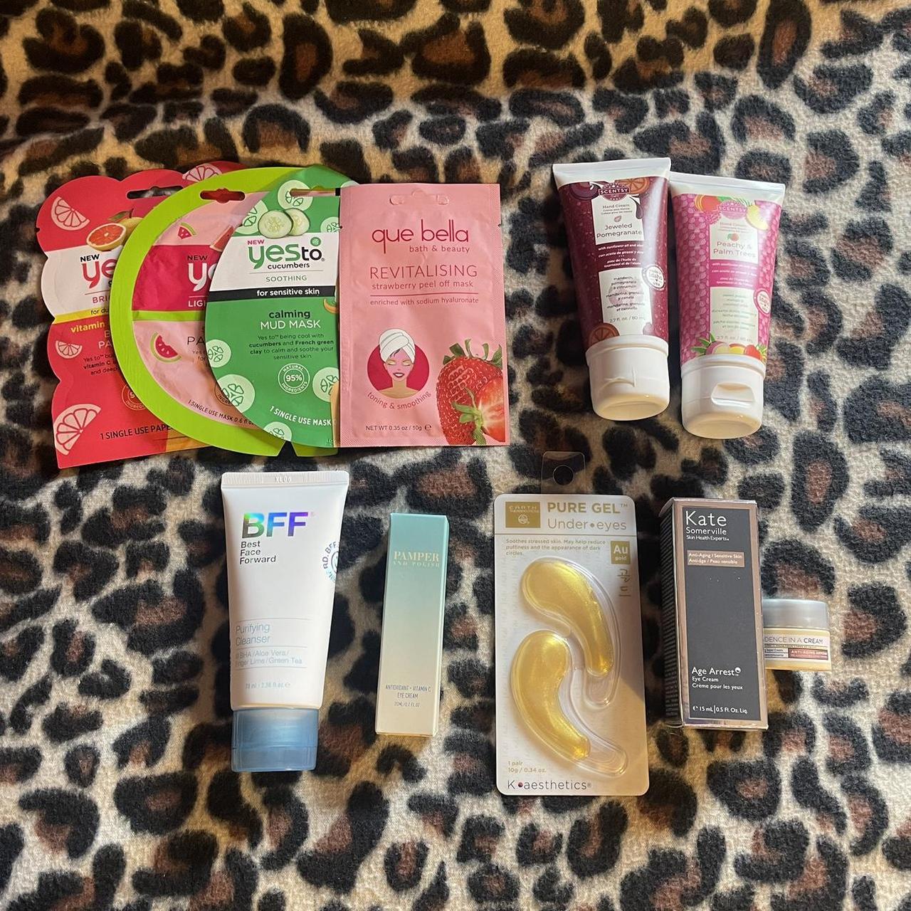 ALL UNUSED AND NEW skin care package -face masks... - Depop