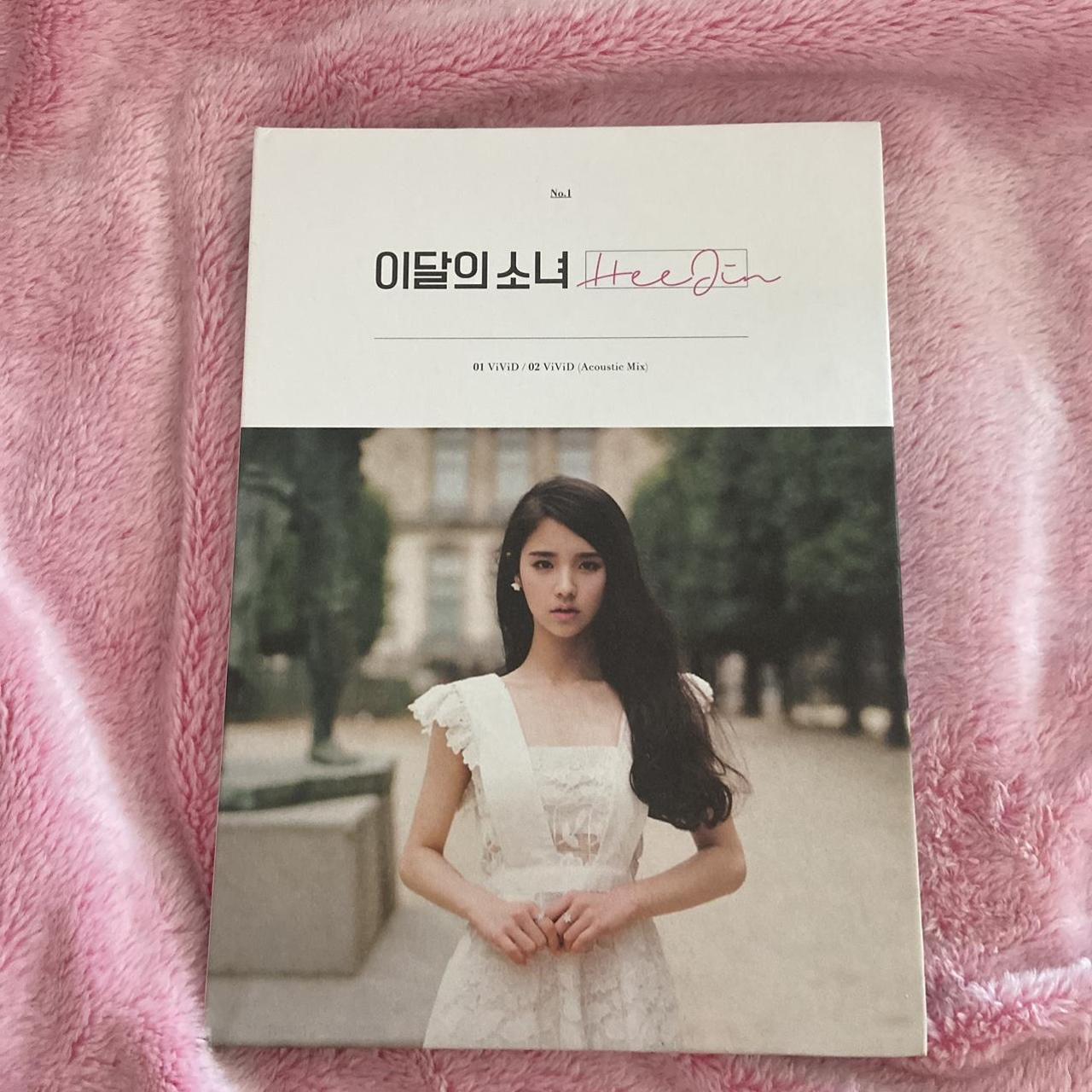 loona heejin solo album with photo card #loona #heejin - Depop