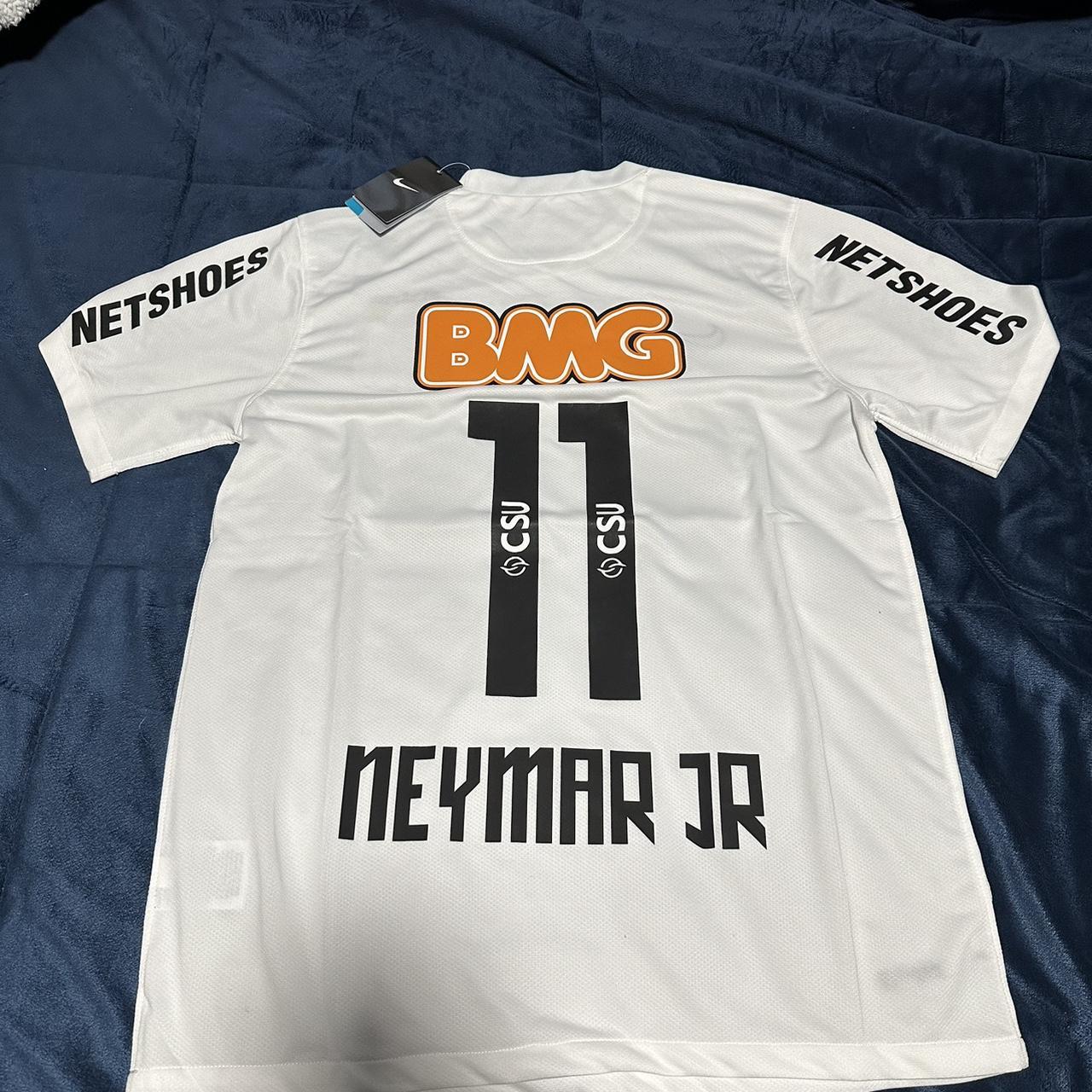 Neymar Santos Soccer Jersey football kit shirt... - Depop