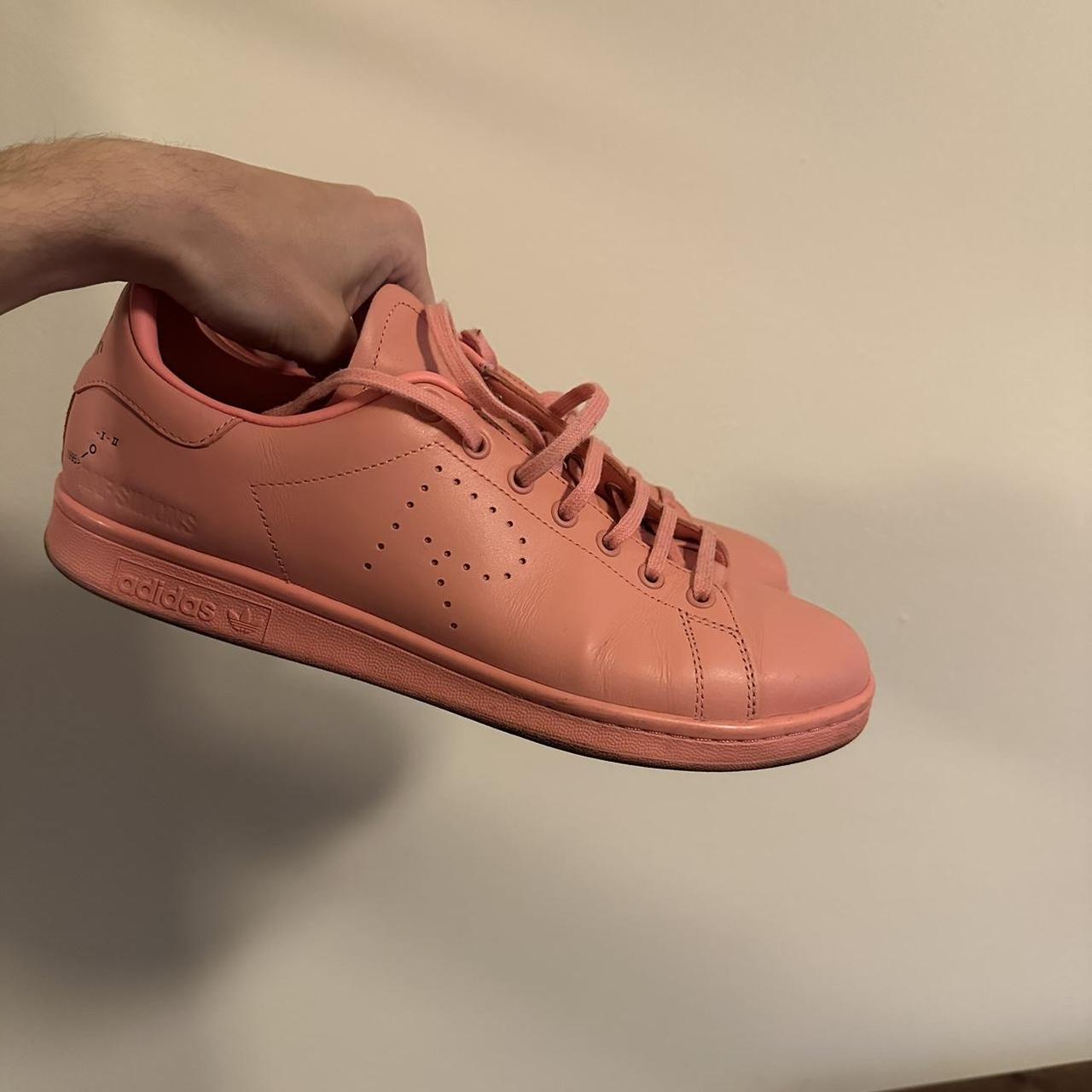 Raf Simons Men's Pink Trainers | Depop