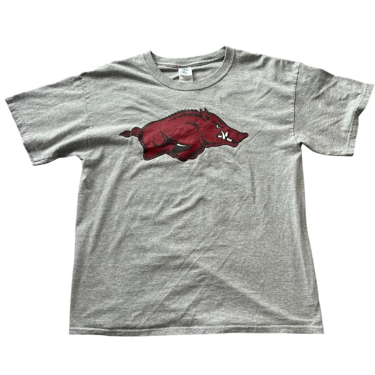 Arkansas Razorbacks Tee | Grey Large | New... | Depop
