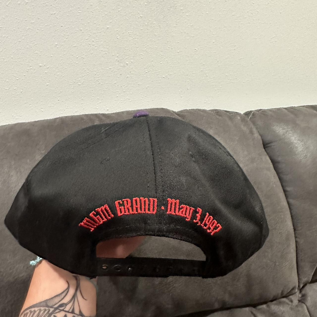 1997 Holyfield vs Tyson hat When Tyson bit... - Depop