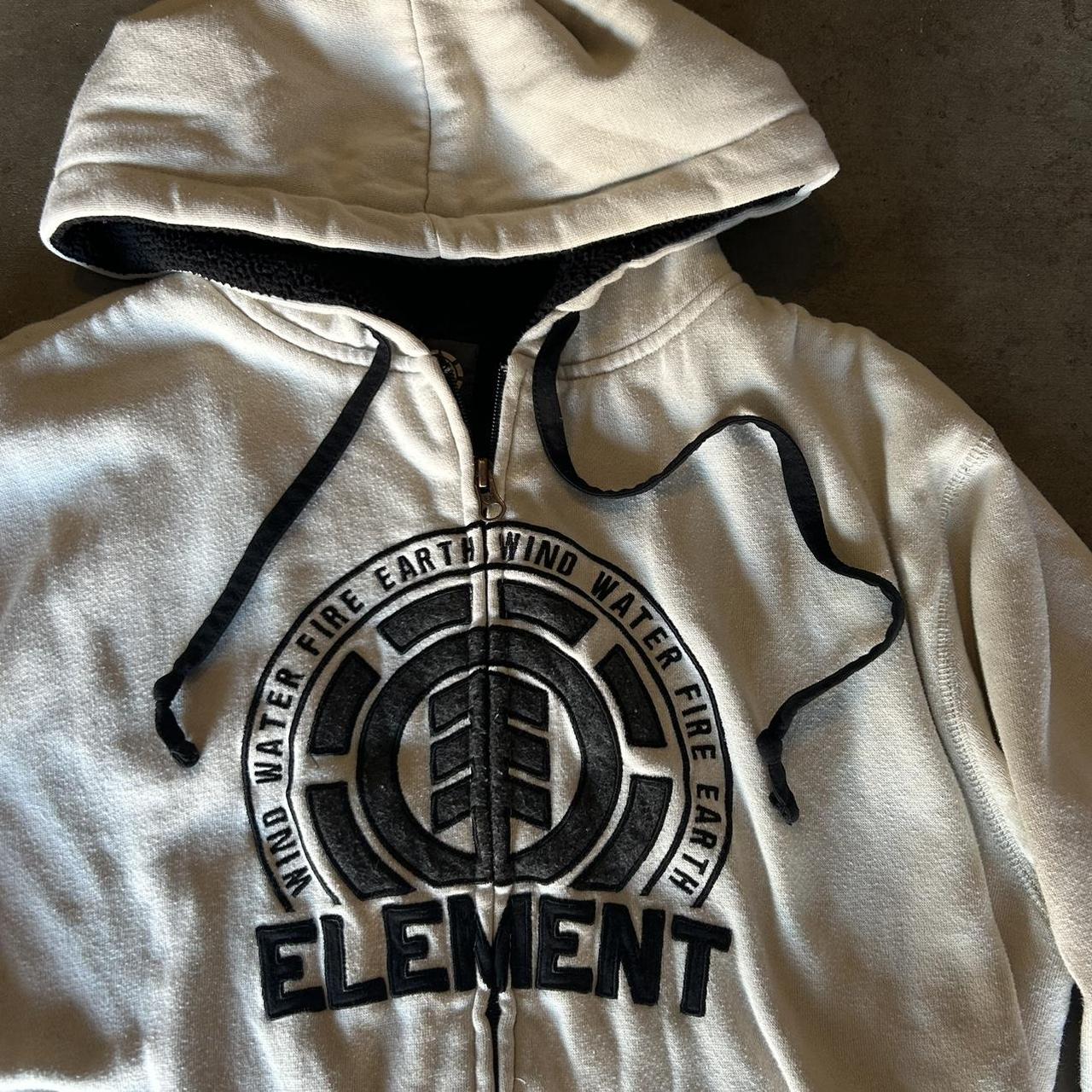 Y2K element zip up -size tagged S Measurements Pit... - Depop