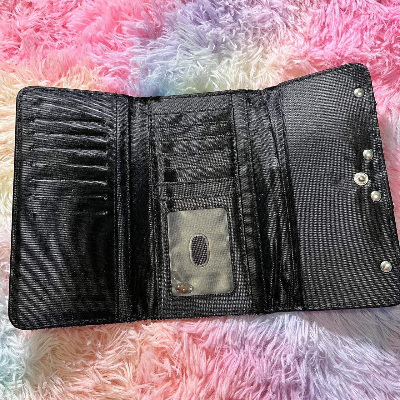 g monogram y2k wallet black and grey leopard #y2k... - Depop