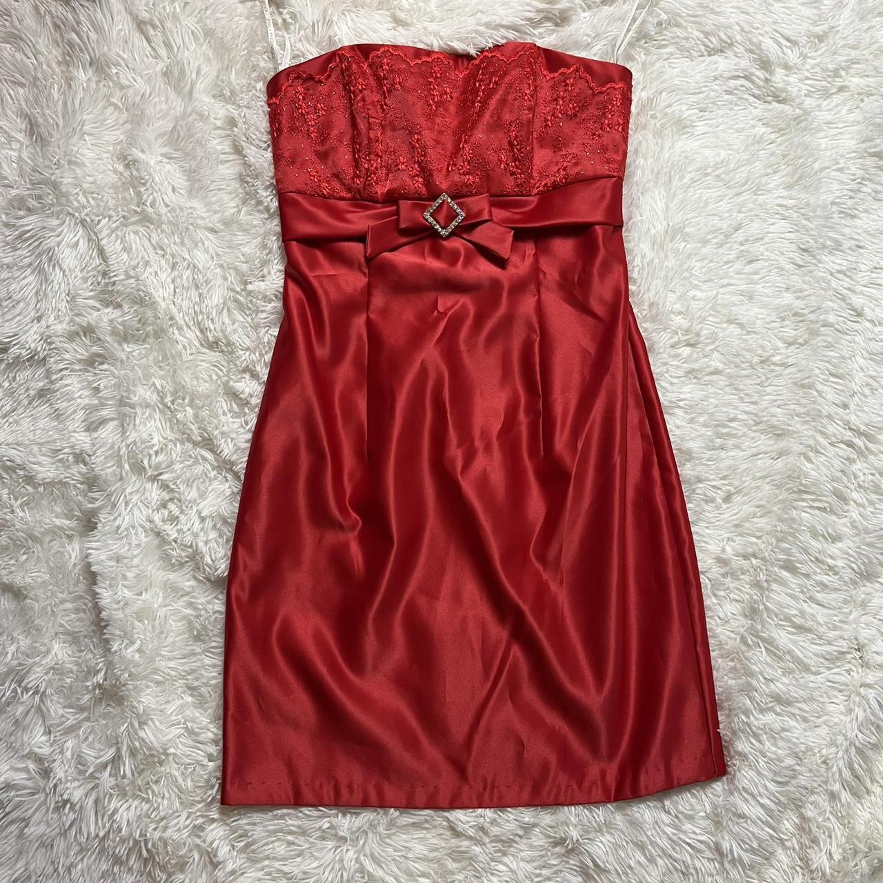 Gunne Sax Red Event Dress Size 5 #christmas - Depop