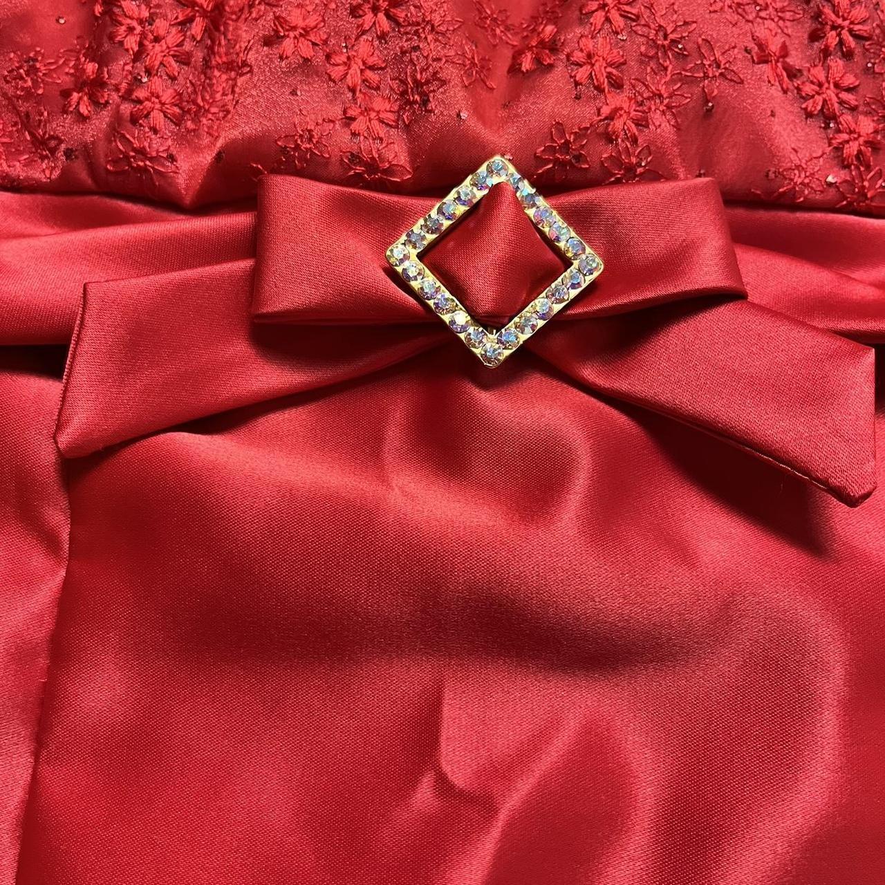 Gunne Sax Red Event Dress Size 5 #christmas - Depop