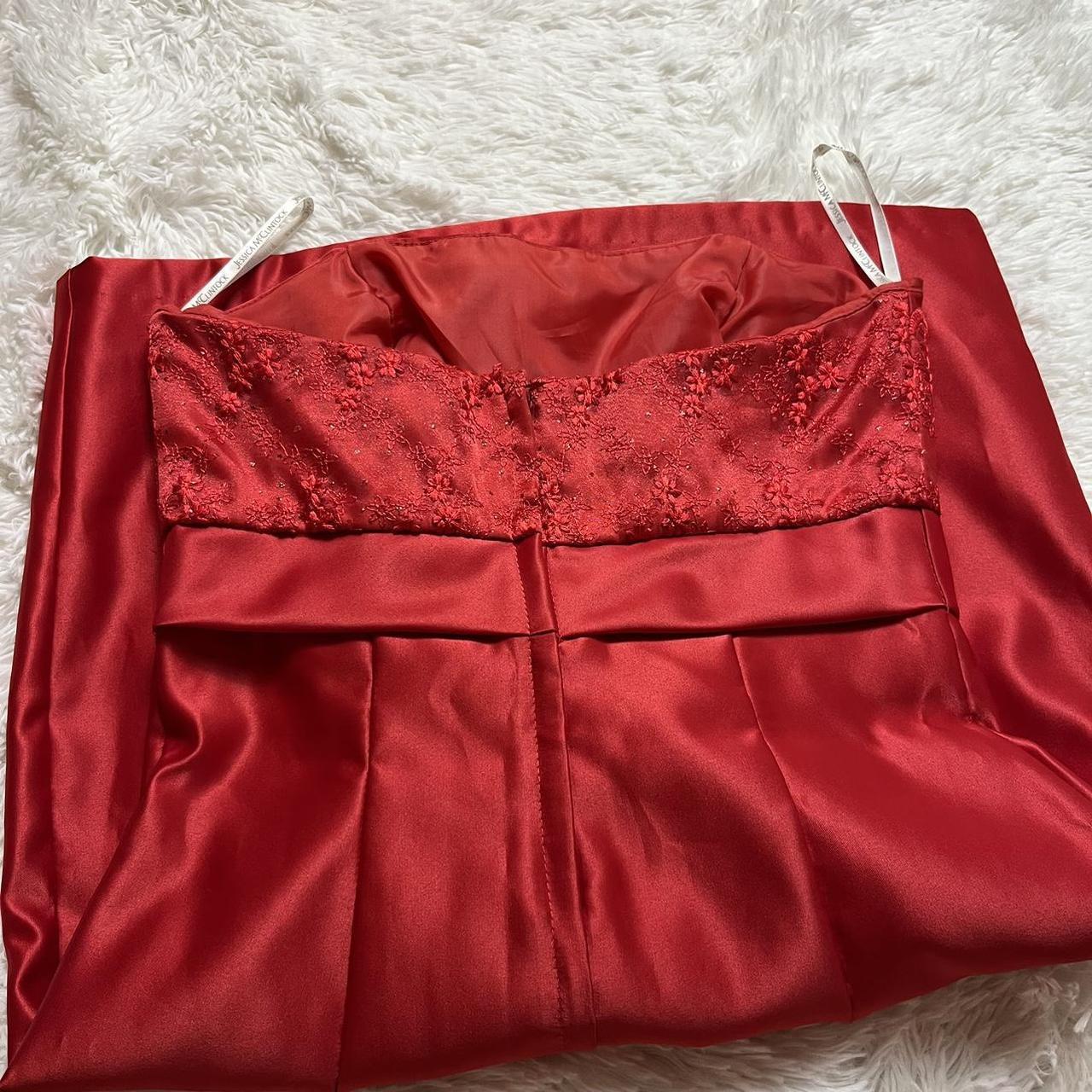 Gunne Sax Red Event Dress Size 5 #christmas - Depop