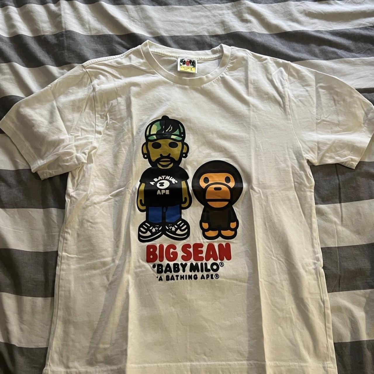 Bape Baby Milo Tee Size Large in Kids/Boys Fits like... - Depop