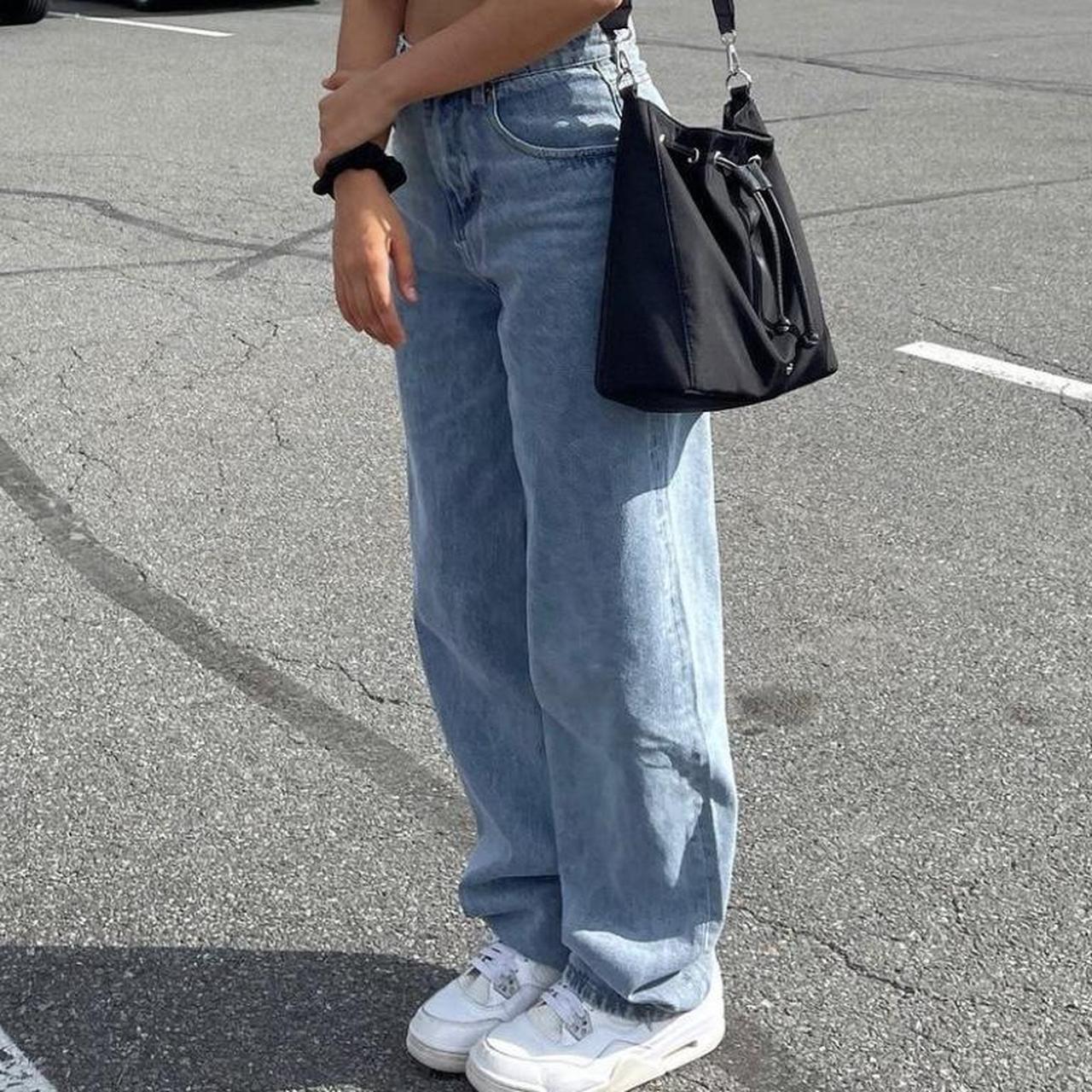 Motel rocks high waist parallel jeans Original... | Depop