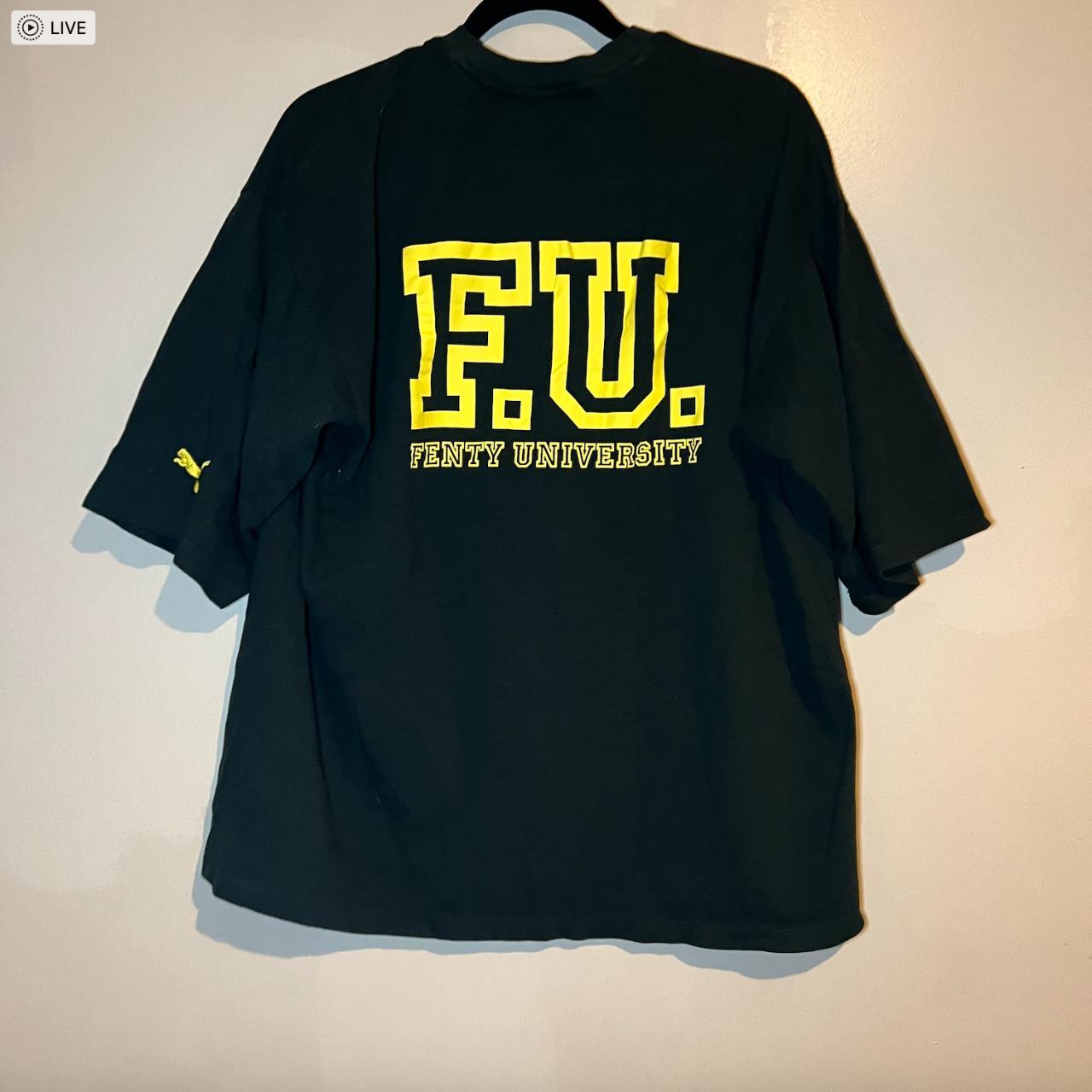 F.U. Fenty University by Puma x Rihanna shirt green... - Depop