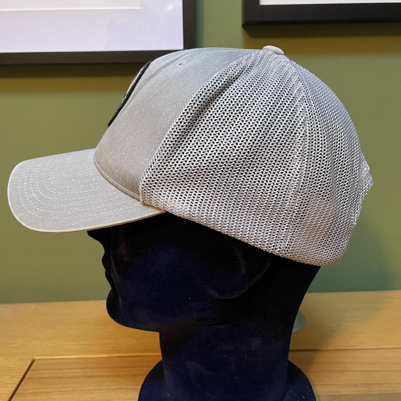 Mitchell & Ness Baseball Cap Grey half mesh cap with... - Depop