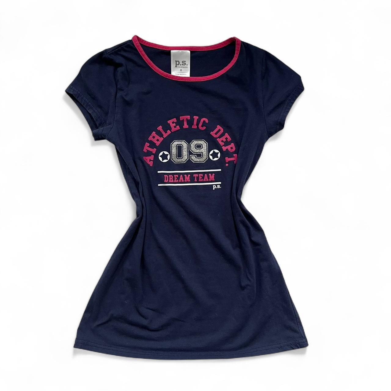 vintage early 2000s y2k p.s. aéropostale navy blue... | Depop