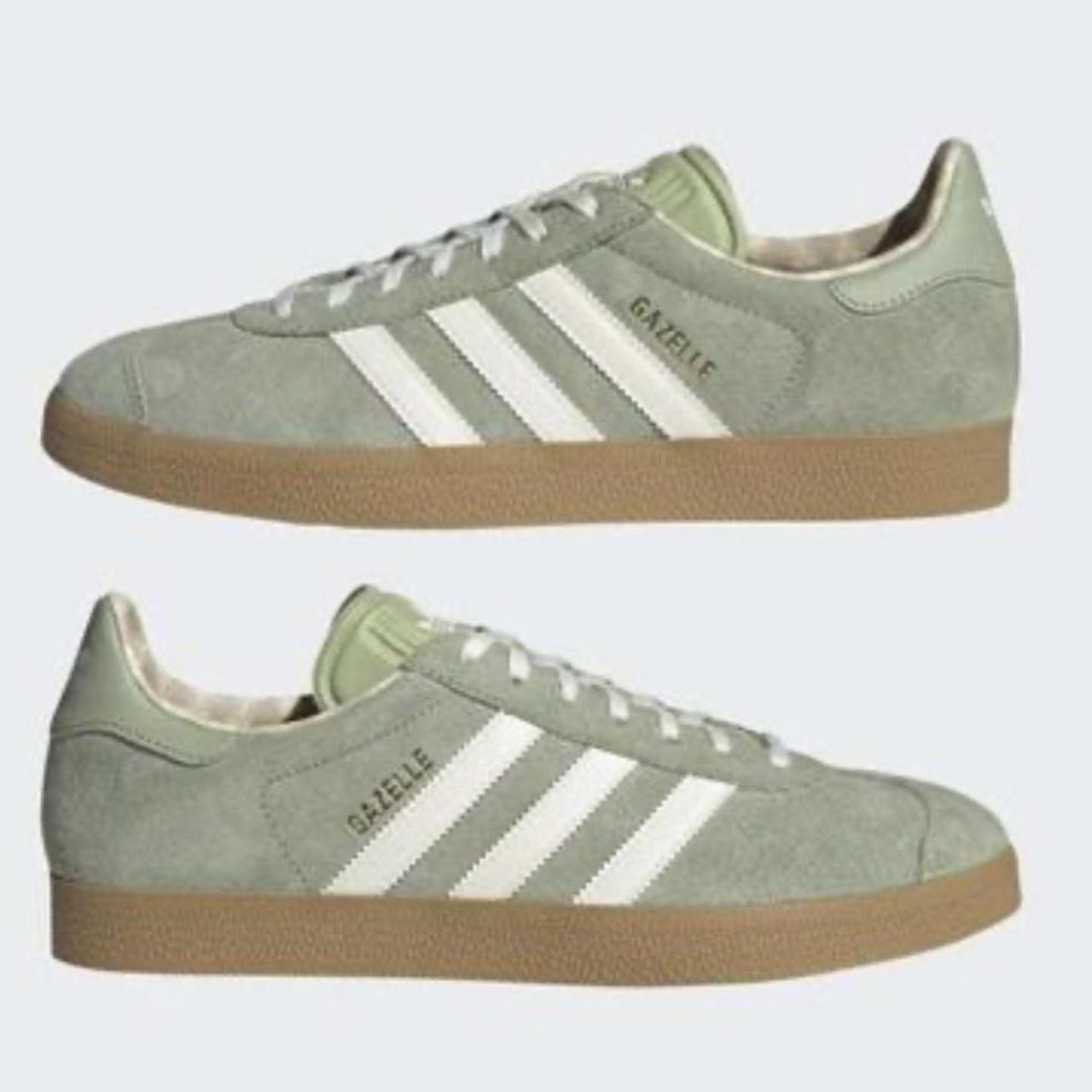 Adidas Gazelle Magic Lime women’s size 6 men’s size... - Depop