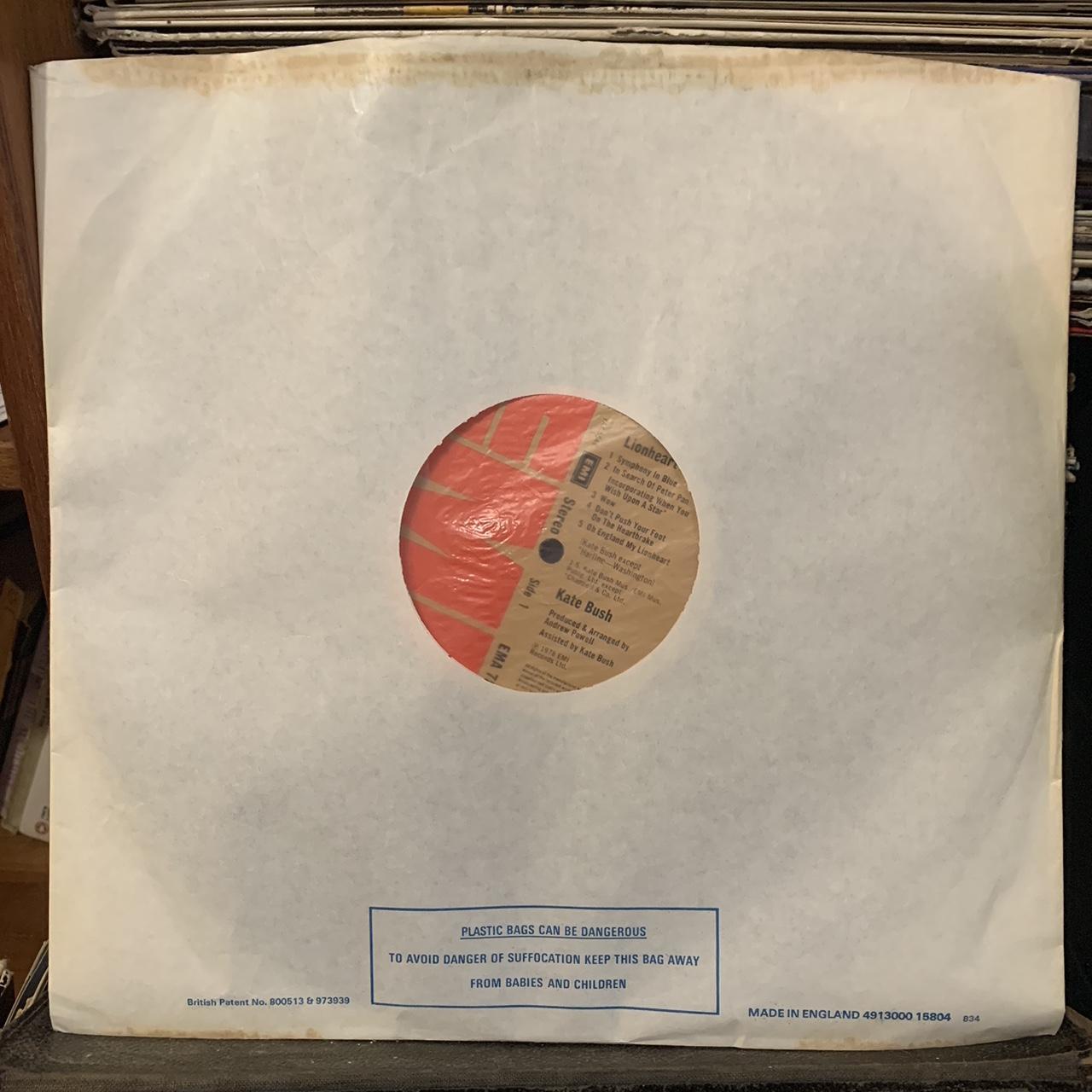 Kate bush “lionheart” 12” vinyl LP record - 1978... - Depop