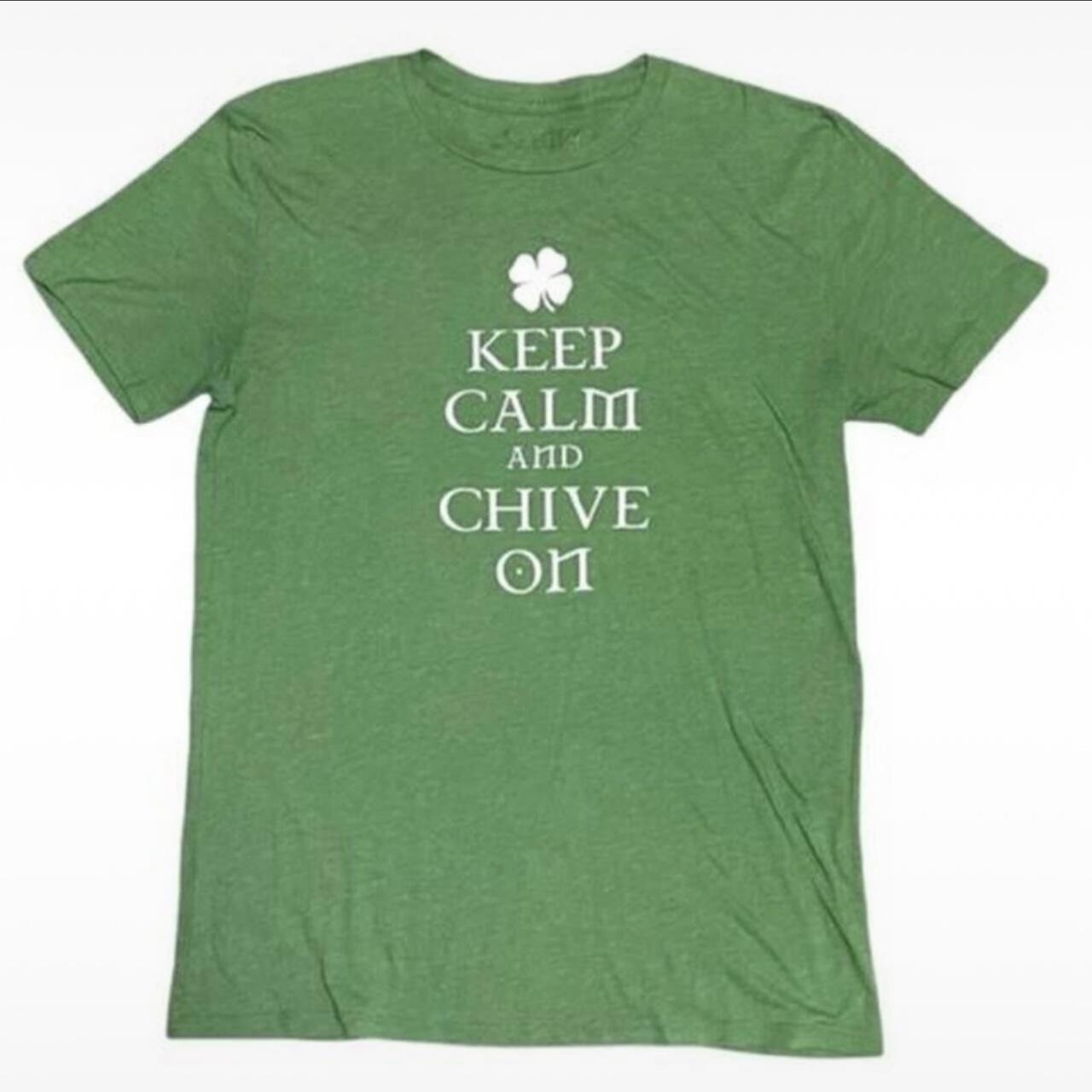 Chive Tees Keep Calm Mens Tee 60% Cotton / 40%... - Depop