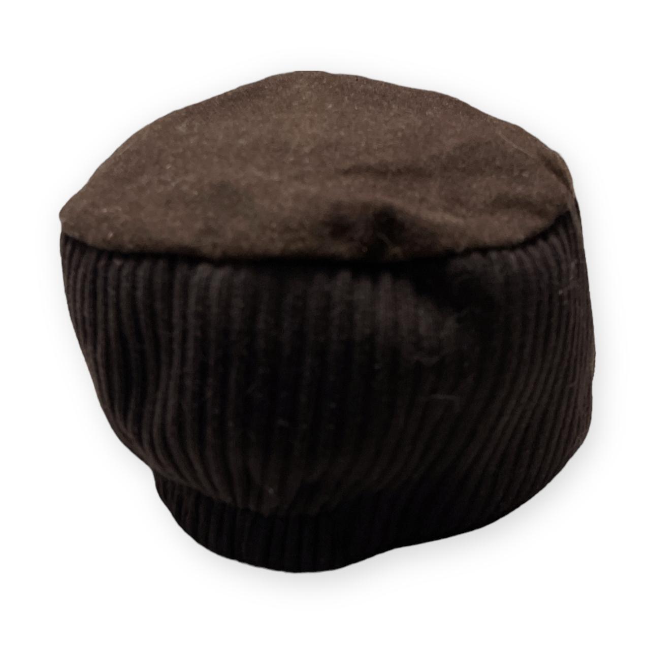 Brown Cadet Kepi Hat Accent Buttons Loops Regular... - Depop