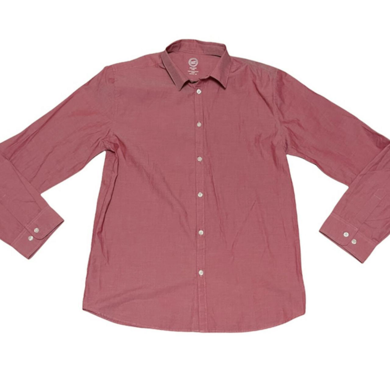 Wonder Nation Button Down Shirt Size XXL Red... - Depop