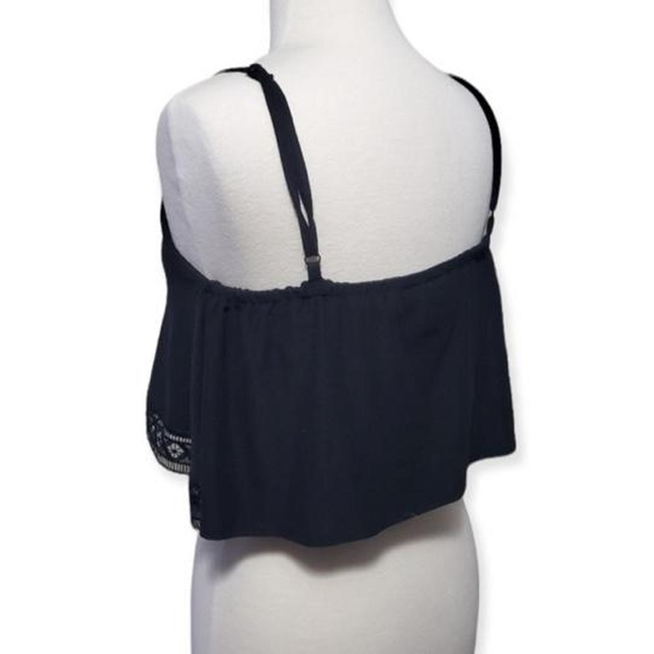 096 Polly & Esther Crop Top Juniors 96% Polyester /... - Depop