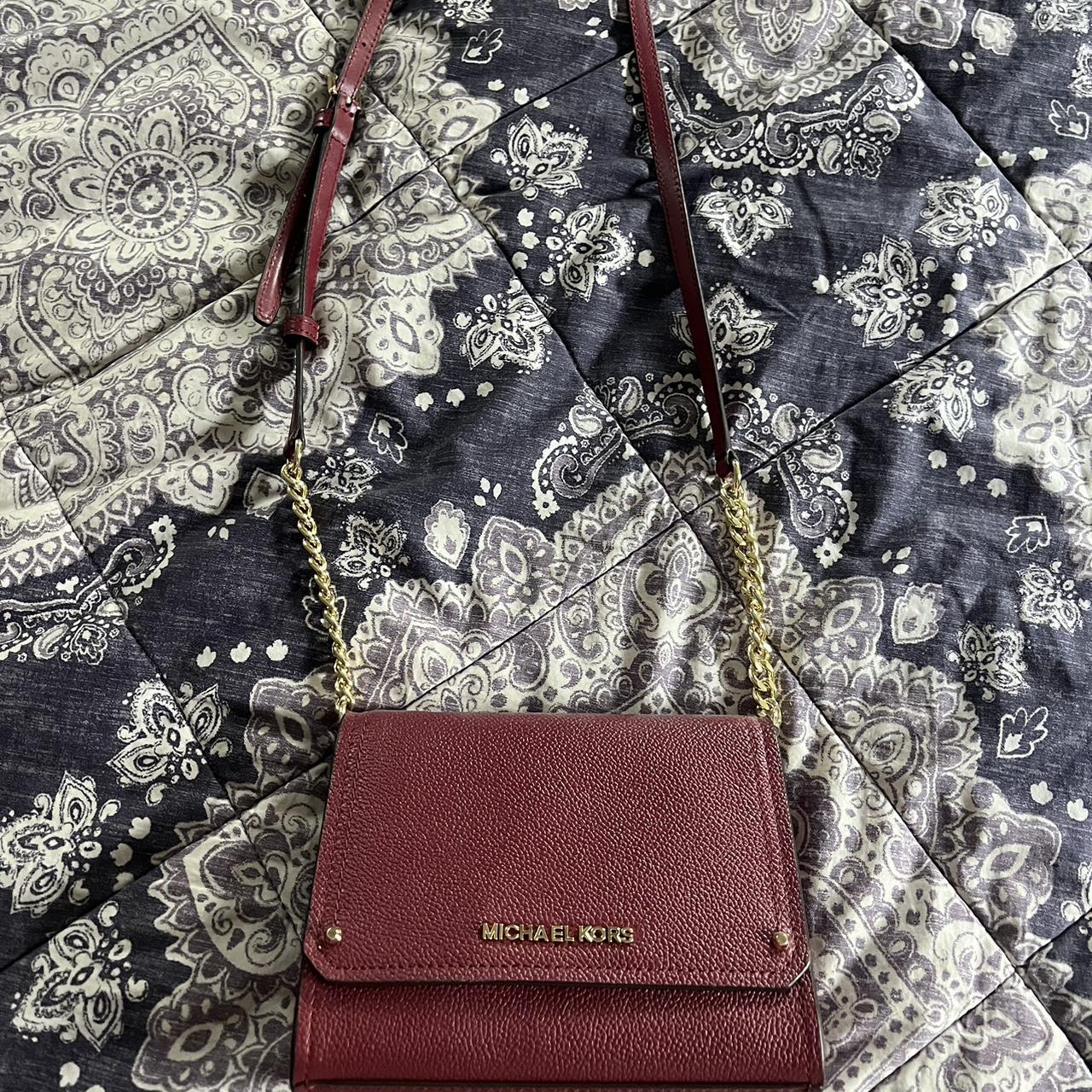 Michael kors Red Cross body bag - Depop