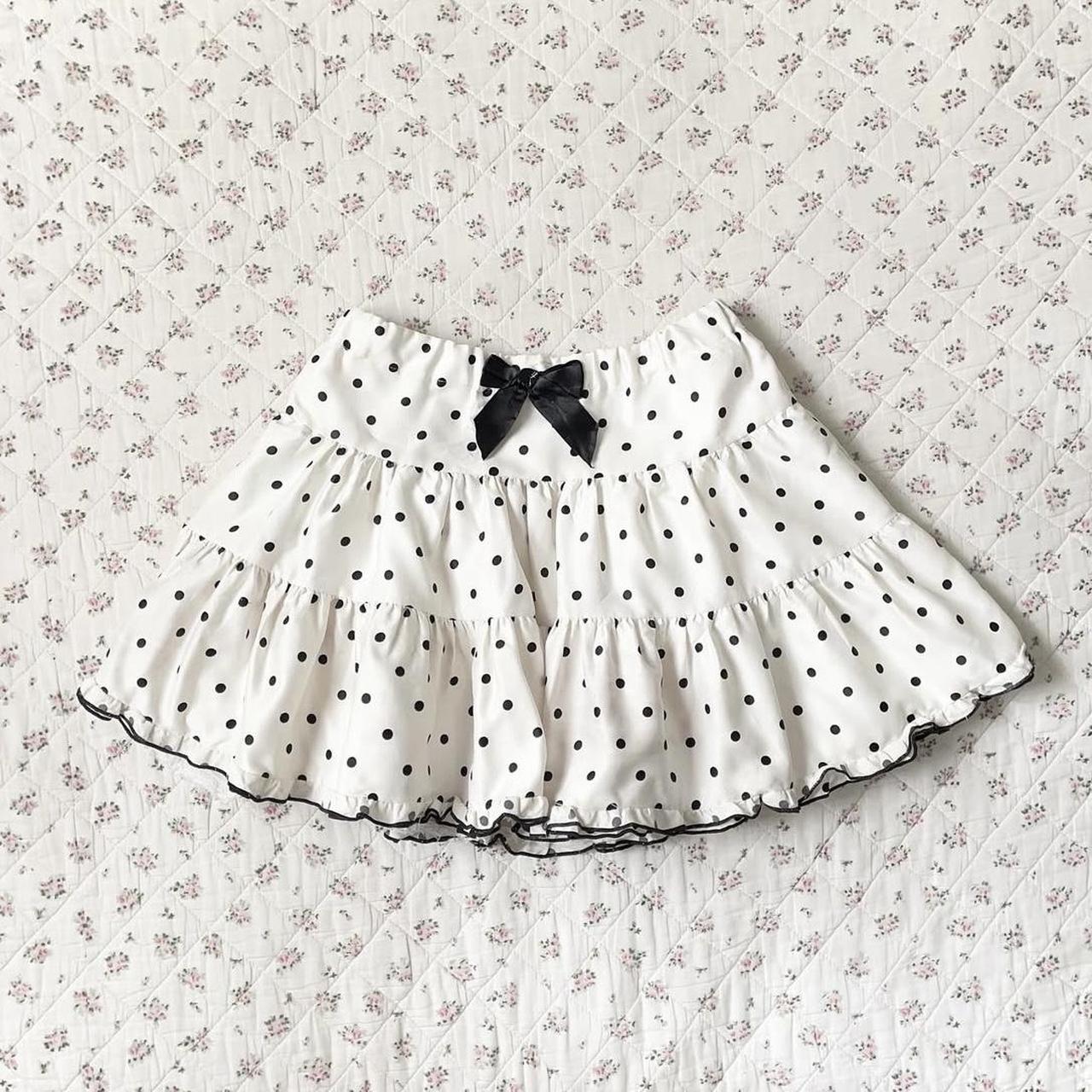 Horror game protag dark coquette set ! top bust... | Depop