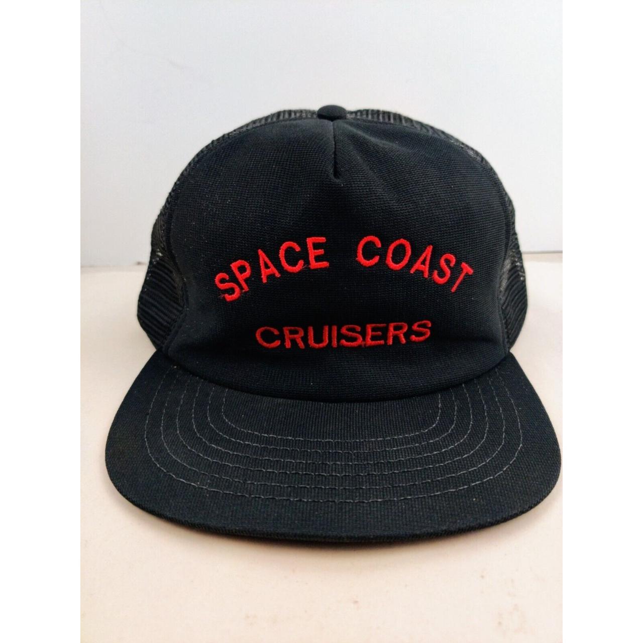Vintage USA MADE Space Coast Cruisers Trucker Hat... - Depop