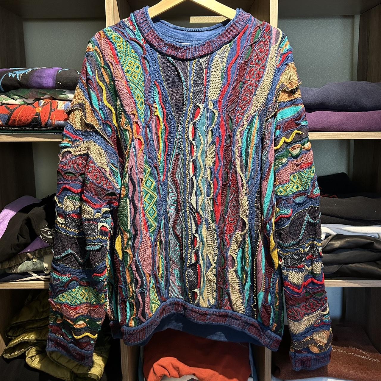 Vintage 90s Coogi Sweater • • Vintage 90s Coogi Depop