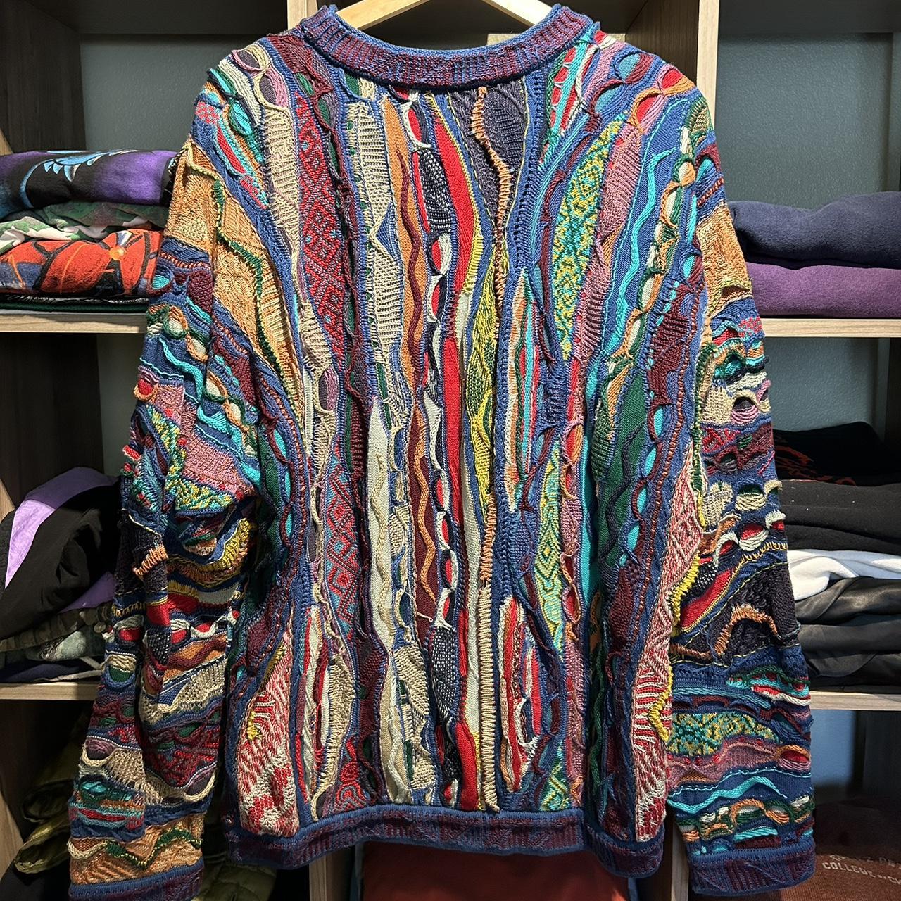 Vintage 90s coogi sweater • • #vintage #90s #coogi... - Depop